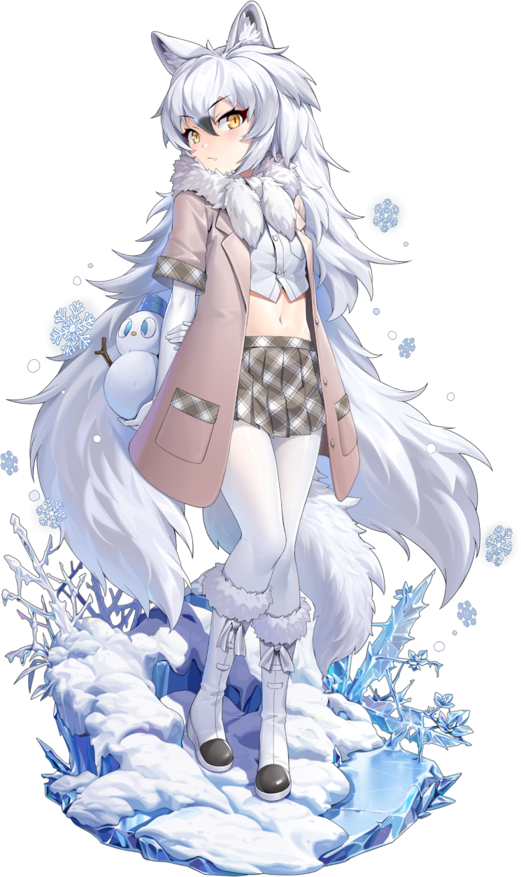 Tundra Wolf Kemono Friends Wallpapers - Wallpaper Cave