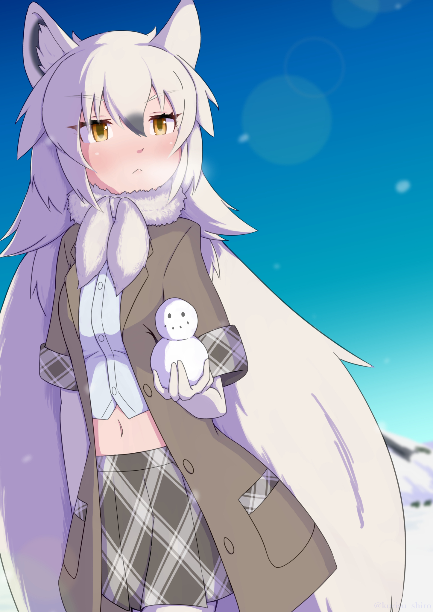 Kemono Friends Arctic Wolf Wallpapers - Wallpaper Cave