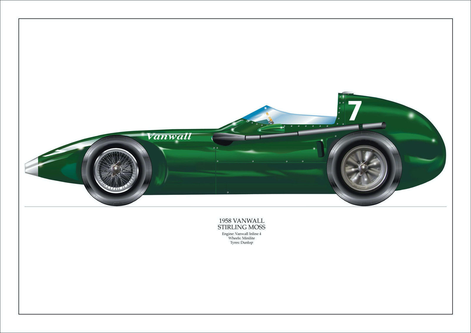 1958 Vanwall Formula 1 Wallpapers - Wallpaper Cave