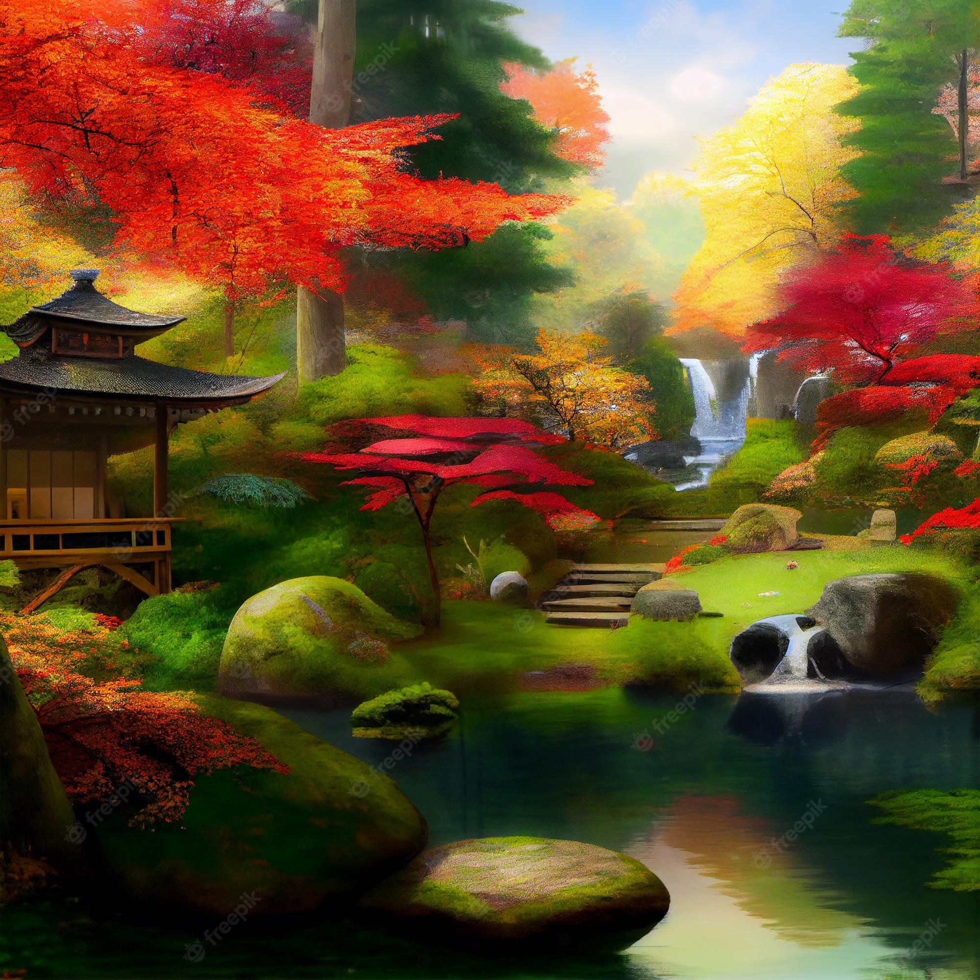 Japanese Spring Gardens Wallpapers - Wallpaper Cave