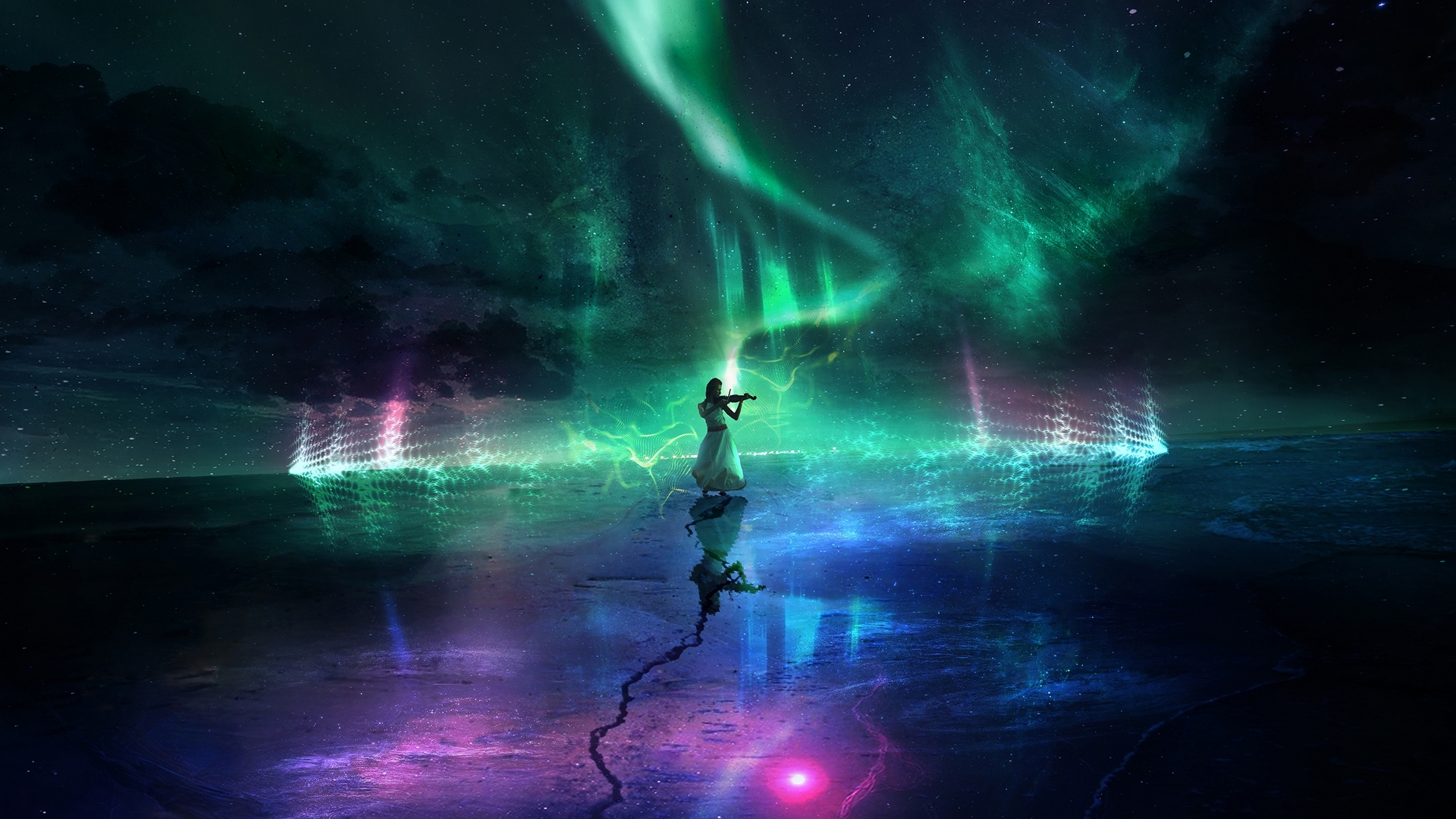 Fantasy Northern Lights Wallpapers - Wallpaper Cave