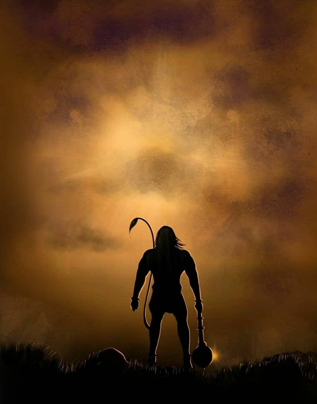 Hanuman Shadow Wallpapers - Wallpaper Cave