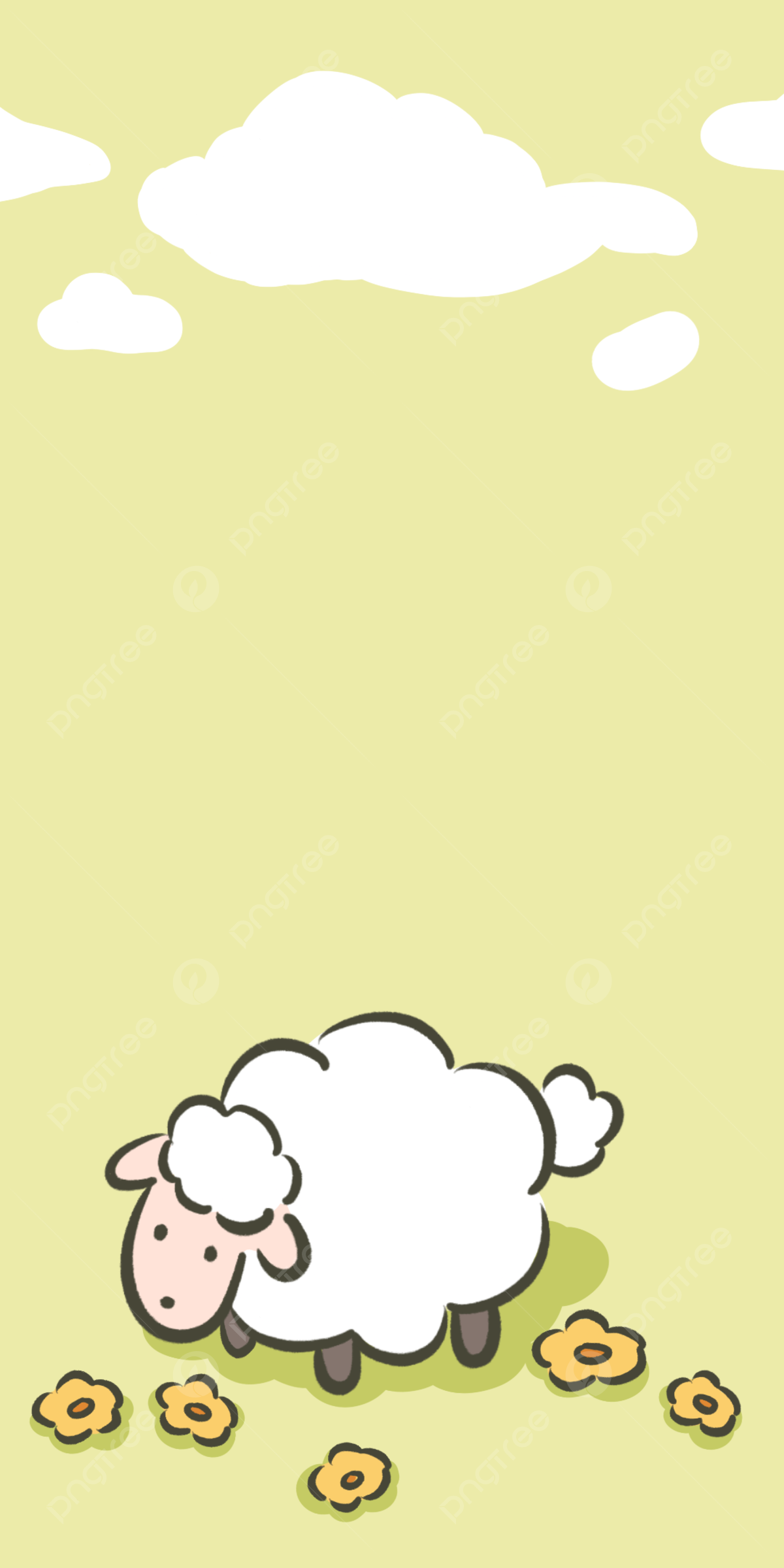 Cartoon Sheep Wallpapers - Wallpaper Cave