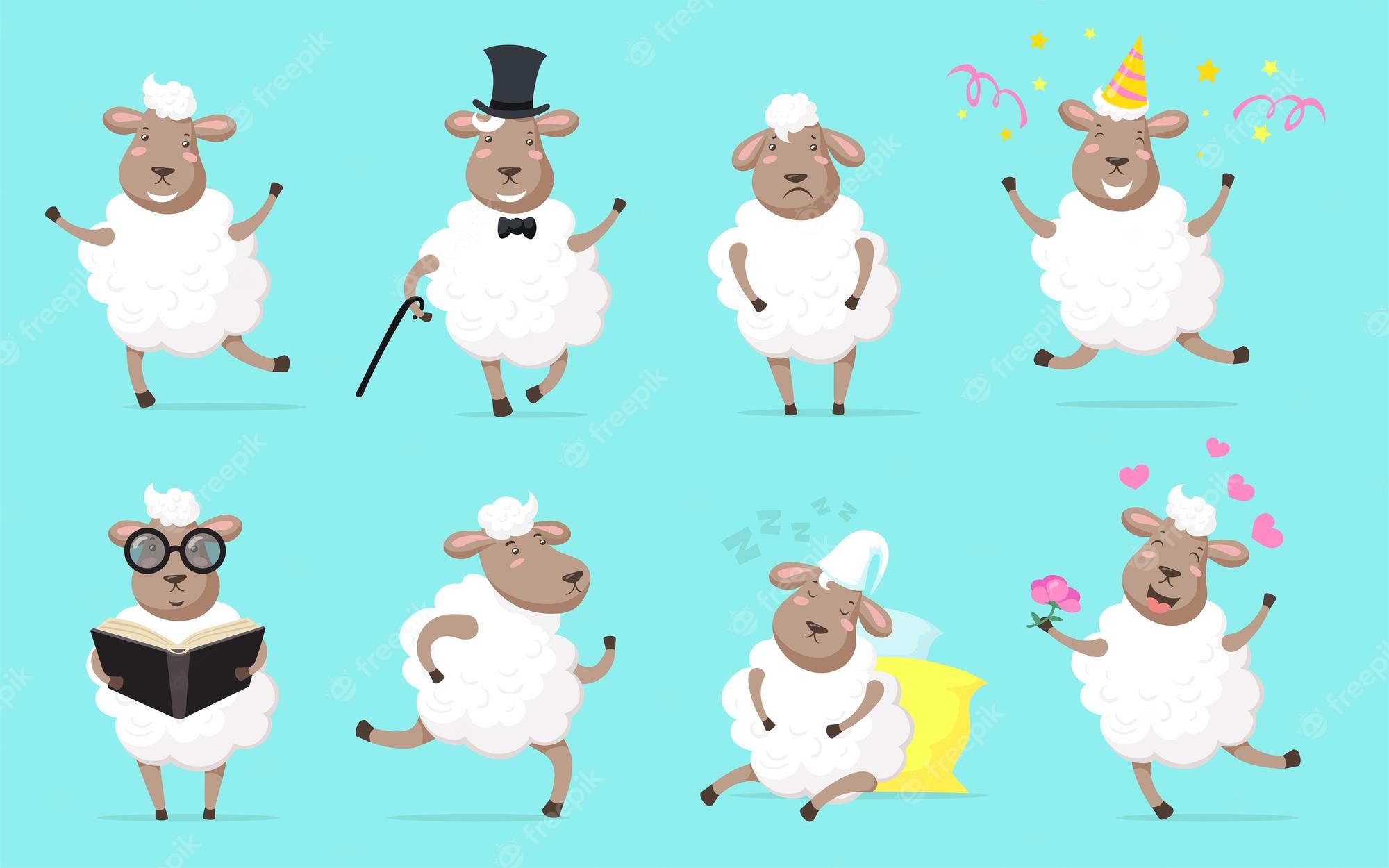 Cartoon Sheep Wallpapers - Wallpaper Cave