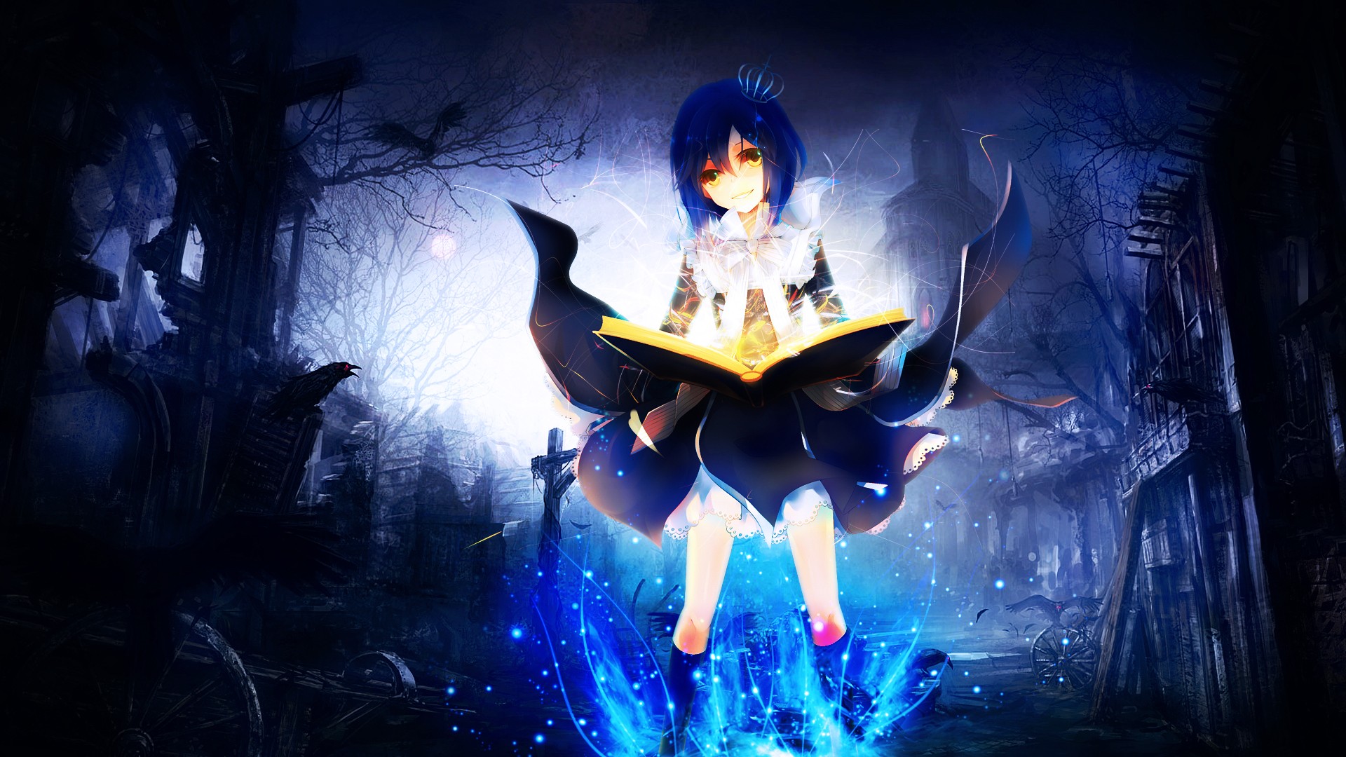 Anime Girl Magic Wallpapers - Wallpaper Cave