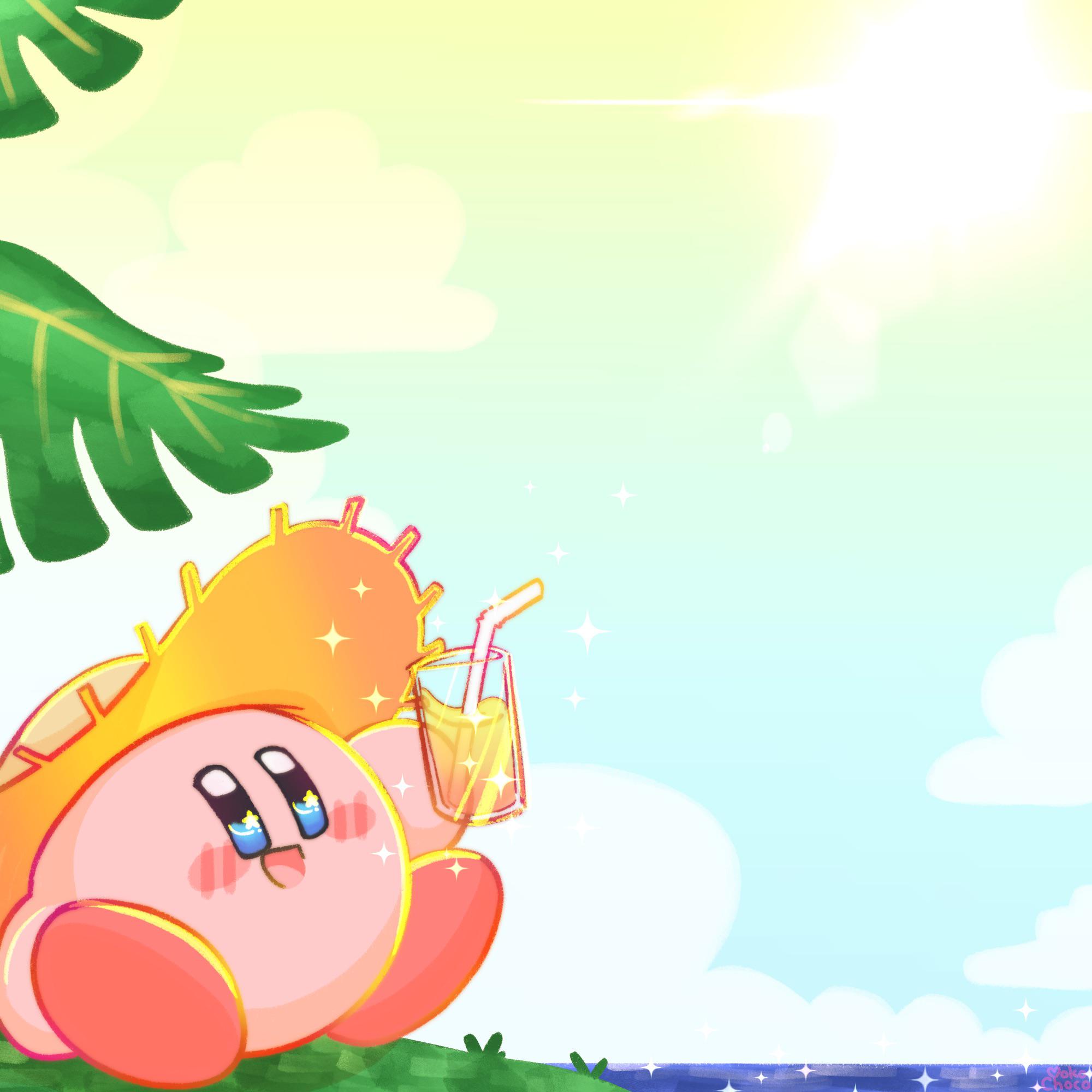 Kirby Summer Wallpapers - Wallpaper Cave