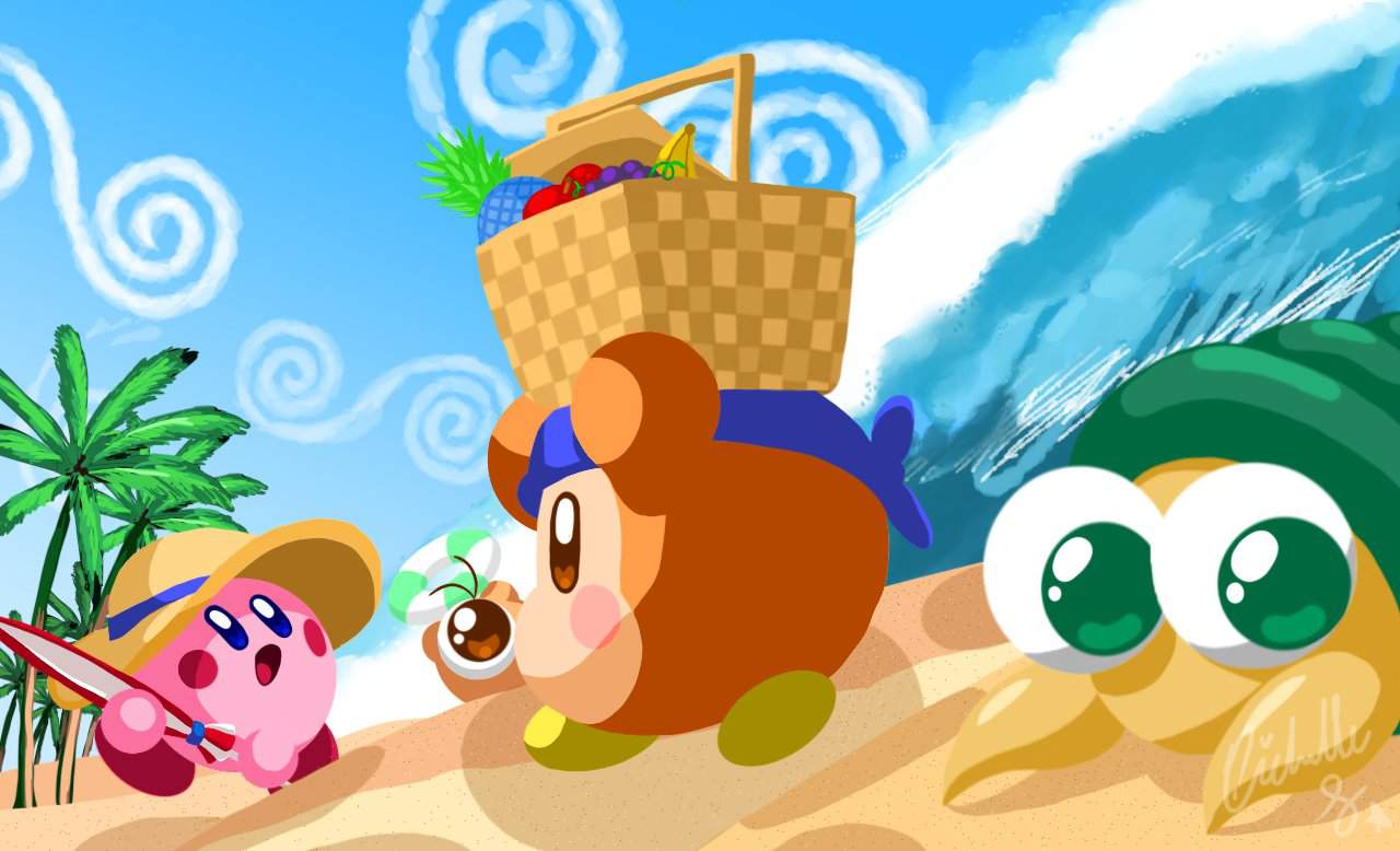 Kirby Summer Wallpapers - Wallpaper Cave