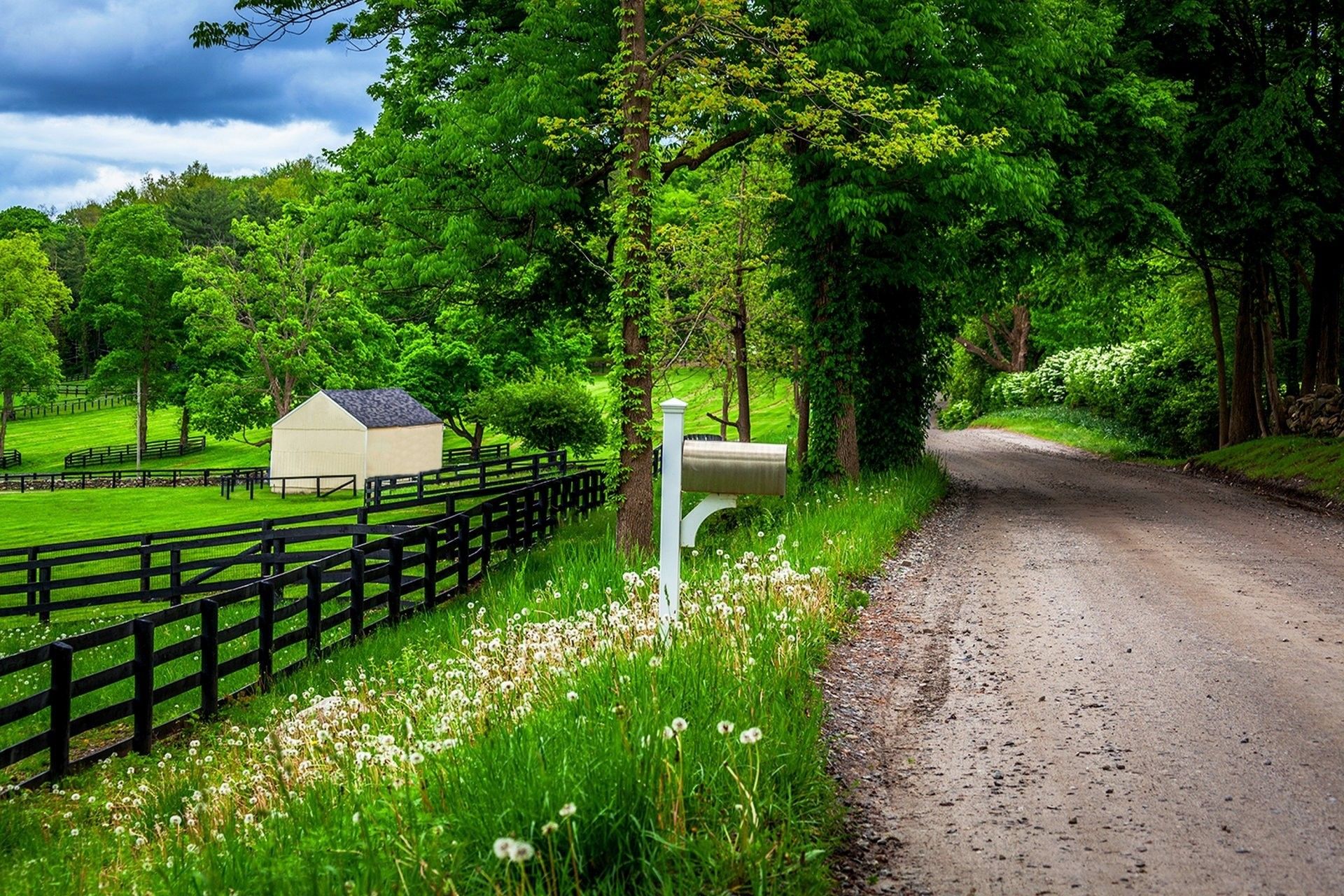 Country Road Spring Wallpapers - Wallpaper Cave