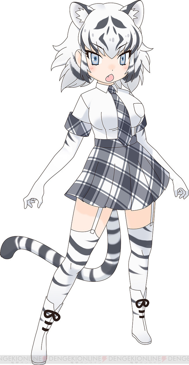 White Tiger Kemono Friends Wallpapers - Wallpaper Cave