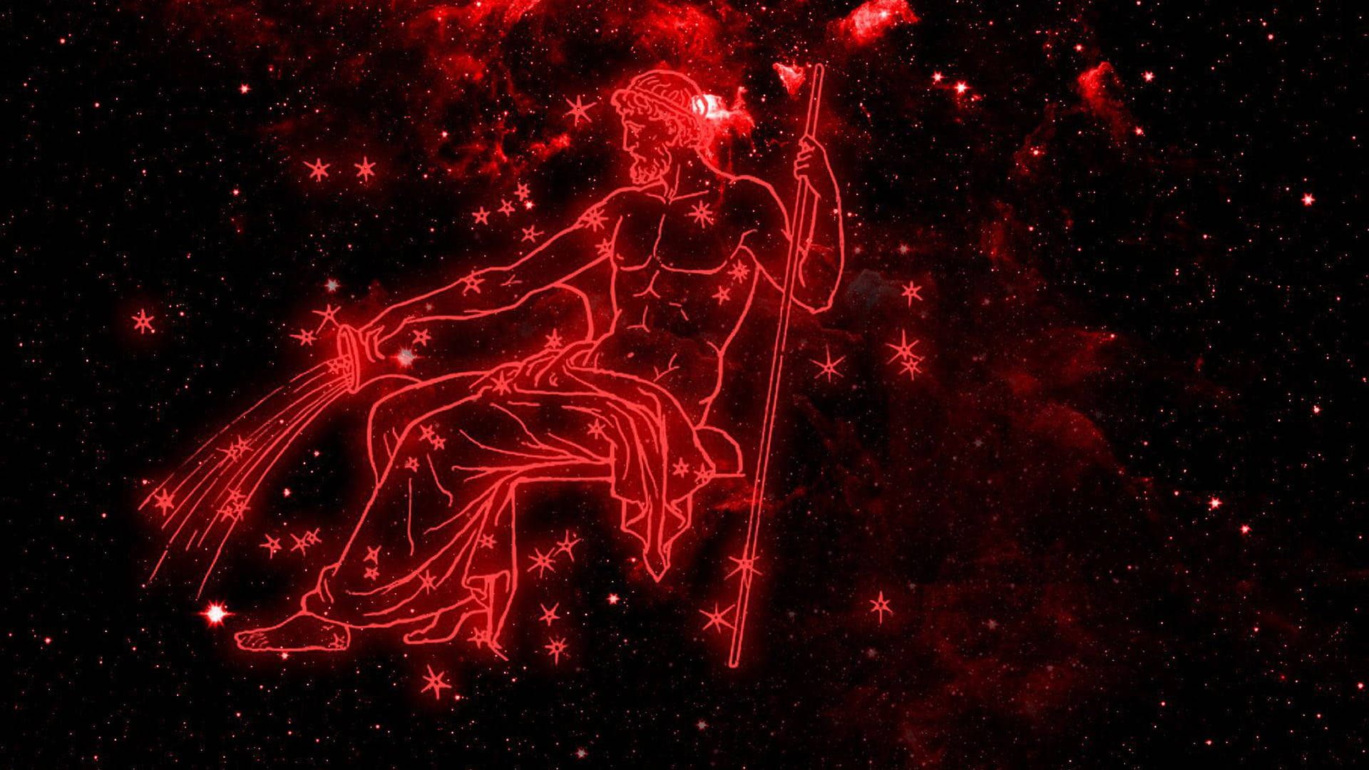 Aquarius Zodiac Red Wallpapers - Wallpaper Cave