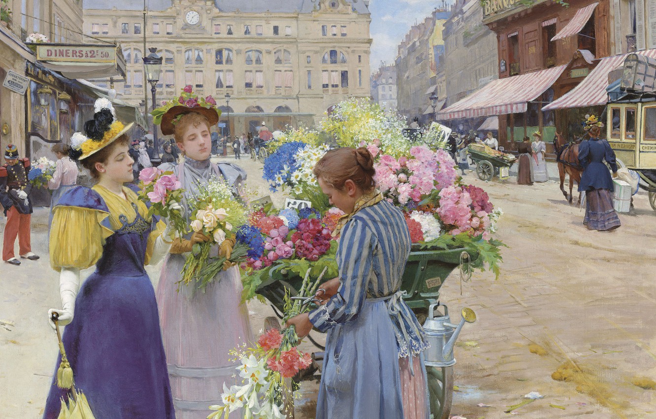 Flower Seller Wallpapers - Wallpaper Cave