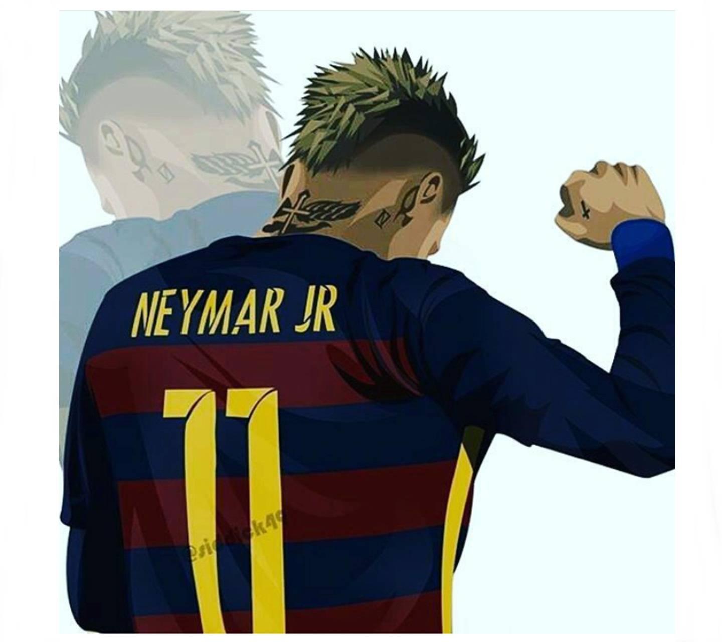 Neymar Jr Cartoon Wallpapers - Wallpaper Cave