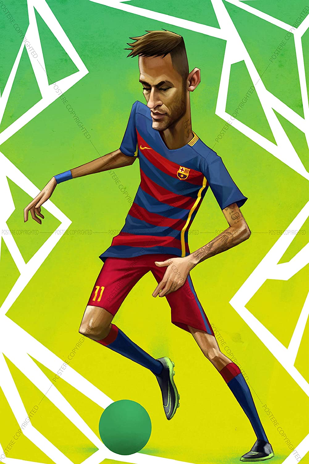 Neymar Jr Cartoon Wallpapers - Wallpaper Cave