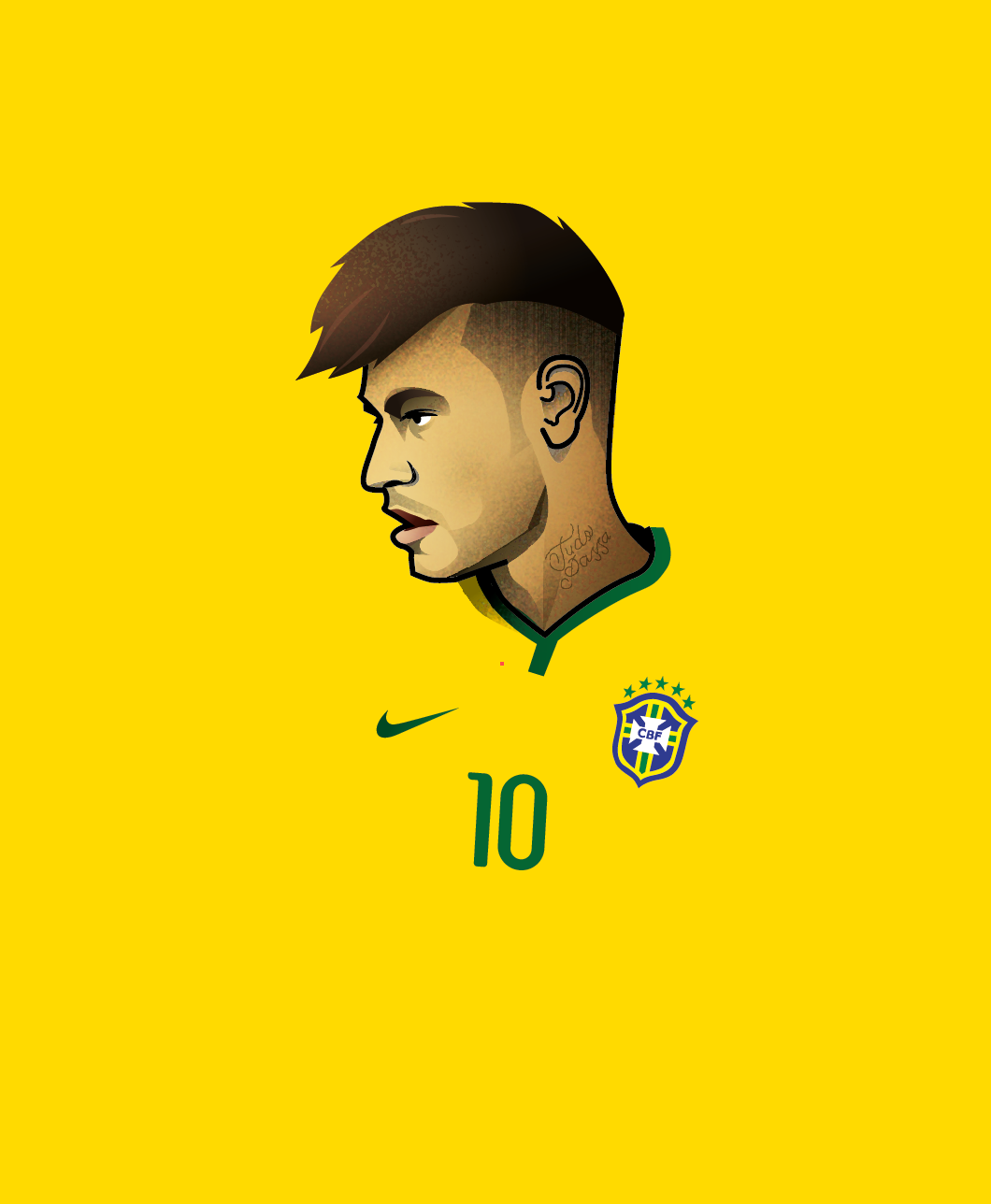 Neymar Jr Cartoon Wallpapers - Wallpaper Cave