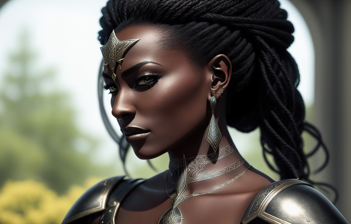 Black Amazon Warrior