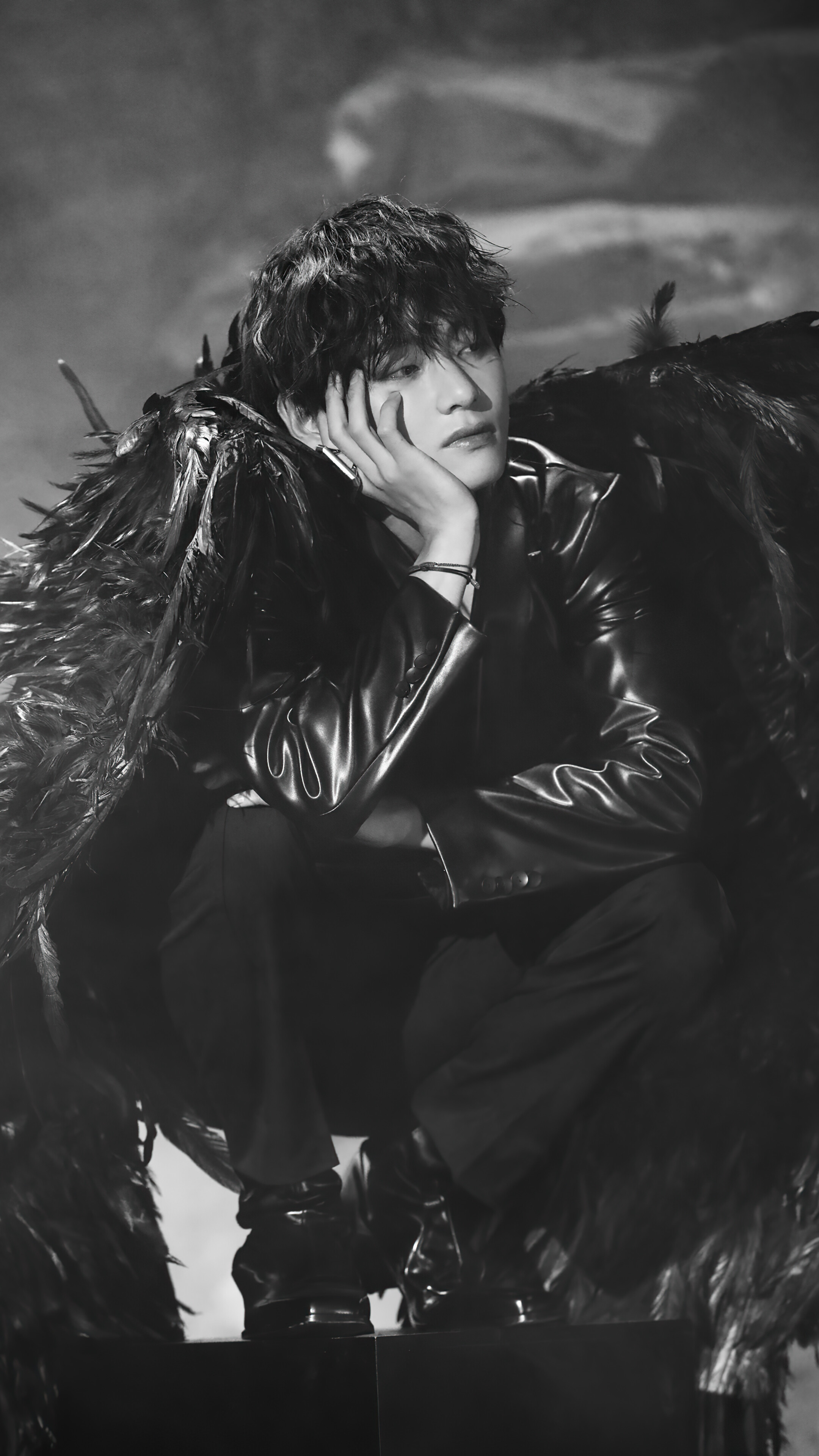 BTS V Dark Wallpapers - Wallpaper Cave