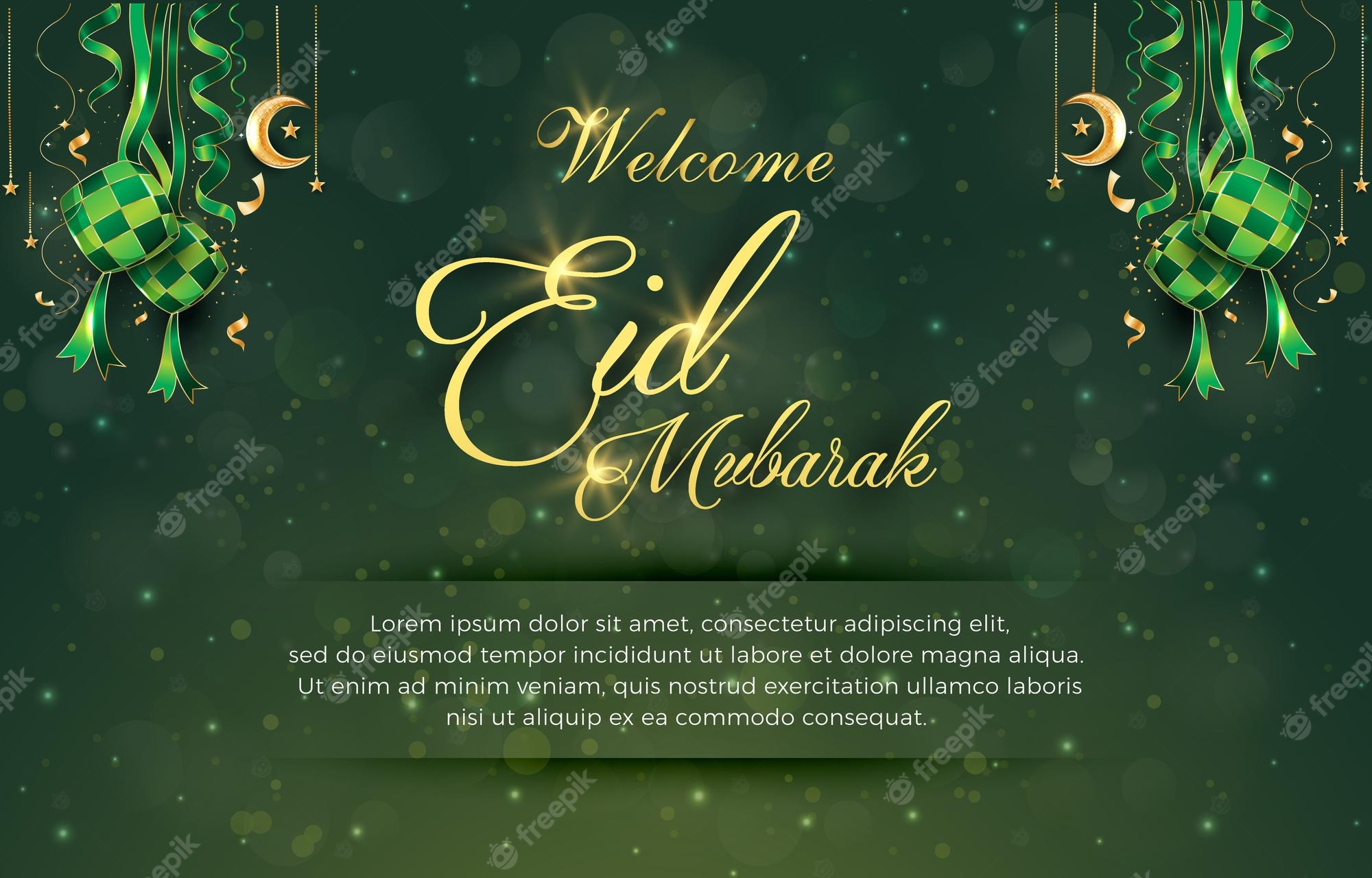 Eid Mubarak 2023 Wallpapers - Wallpaper Cave