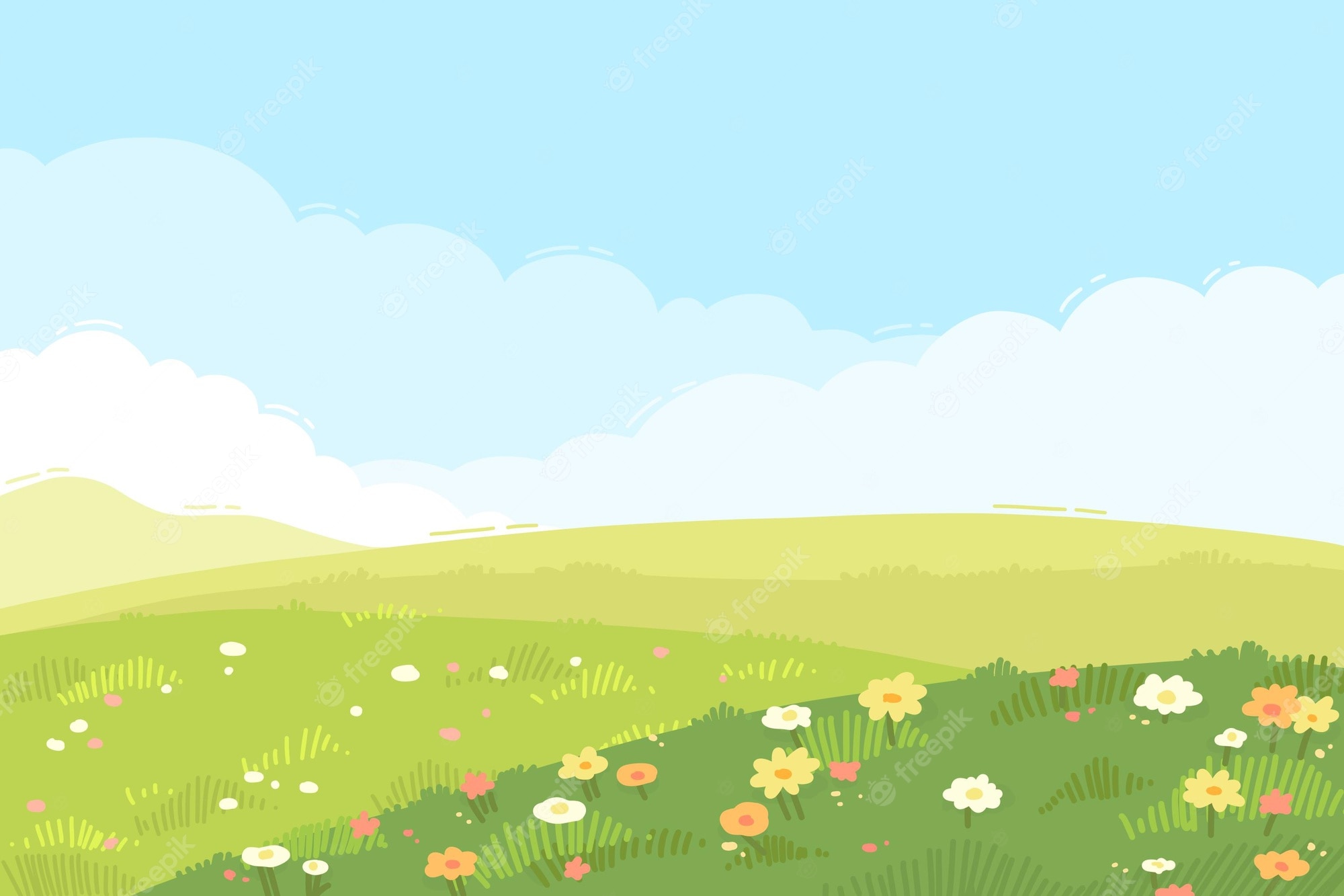 Spring Illustration Wallpapers - Wallpaper Cave