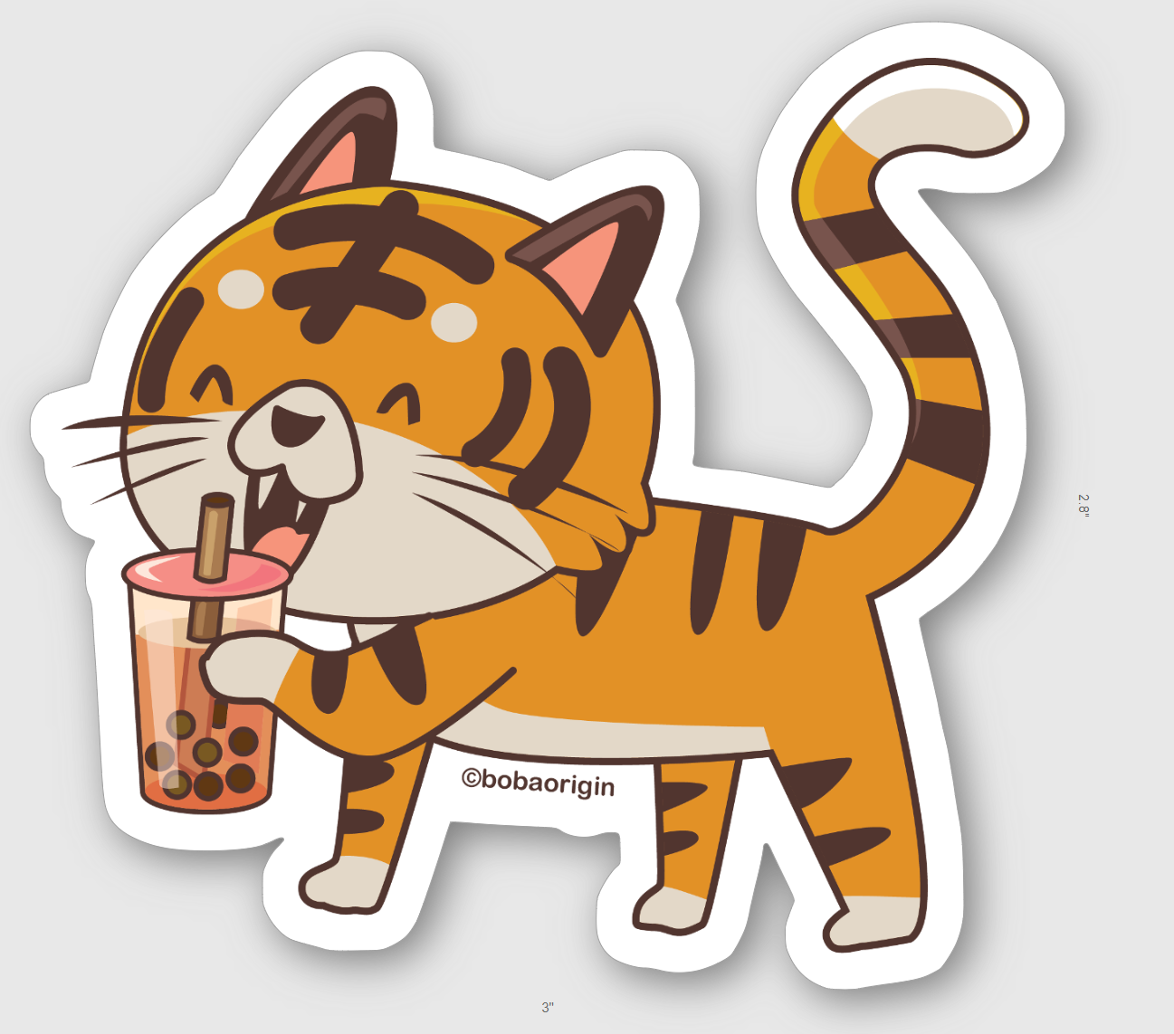 Tiger Boba Wallpapers - Wallpaper Cave