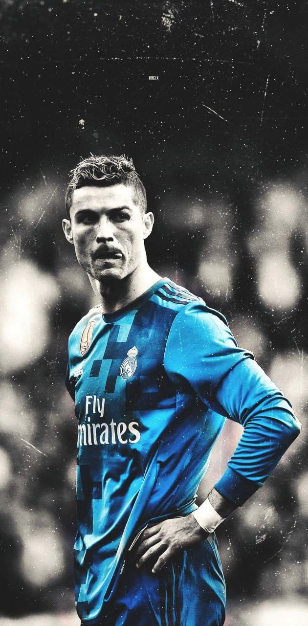 Ronaldo Wallpaper Blue CR7 Wallpaper Cristiano Ronaldo Wallpaper