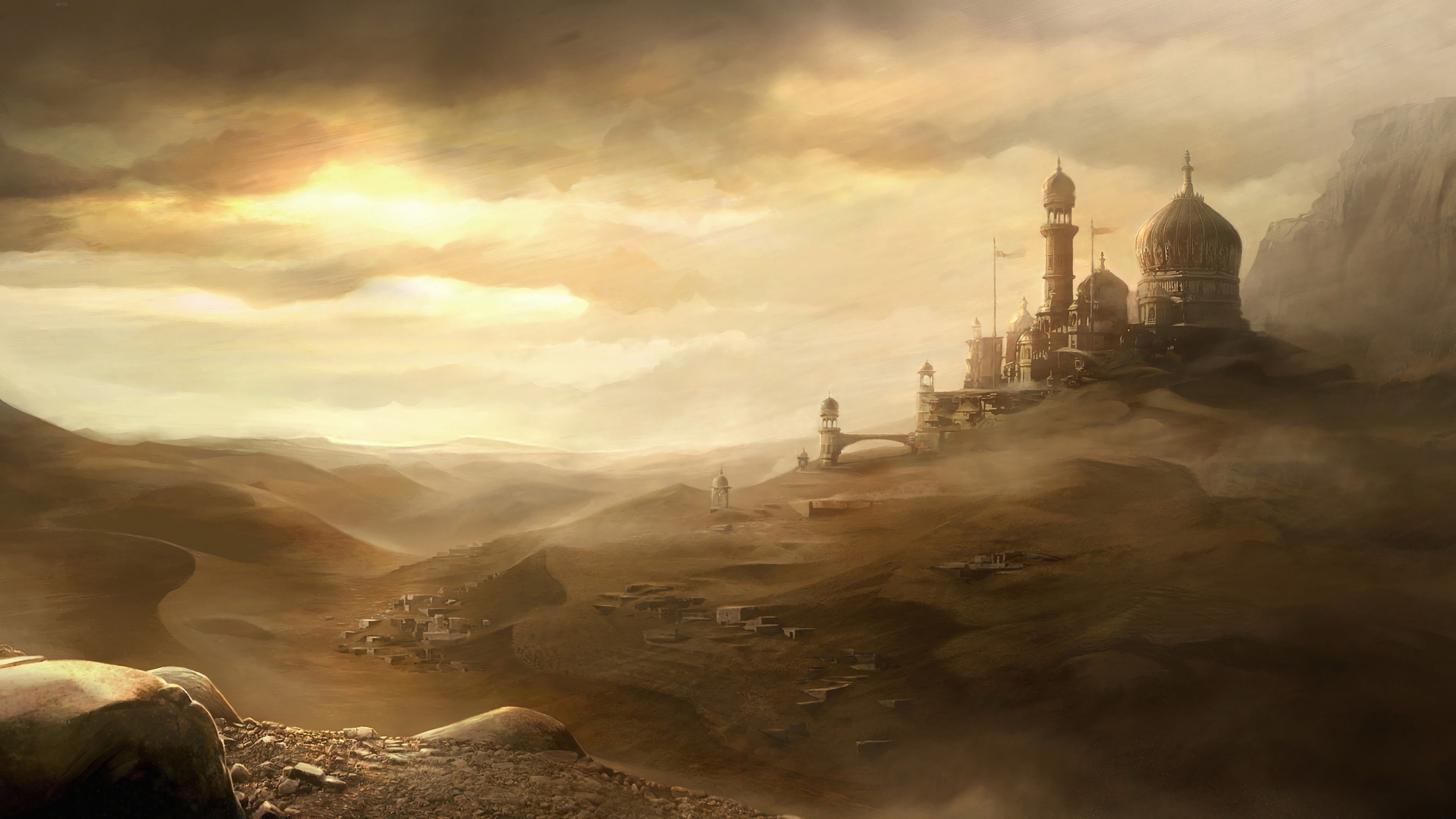 Desert City Wallpapers - Wallpaper Cave