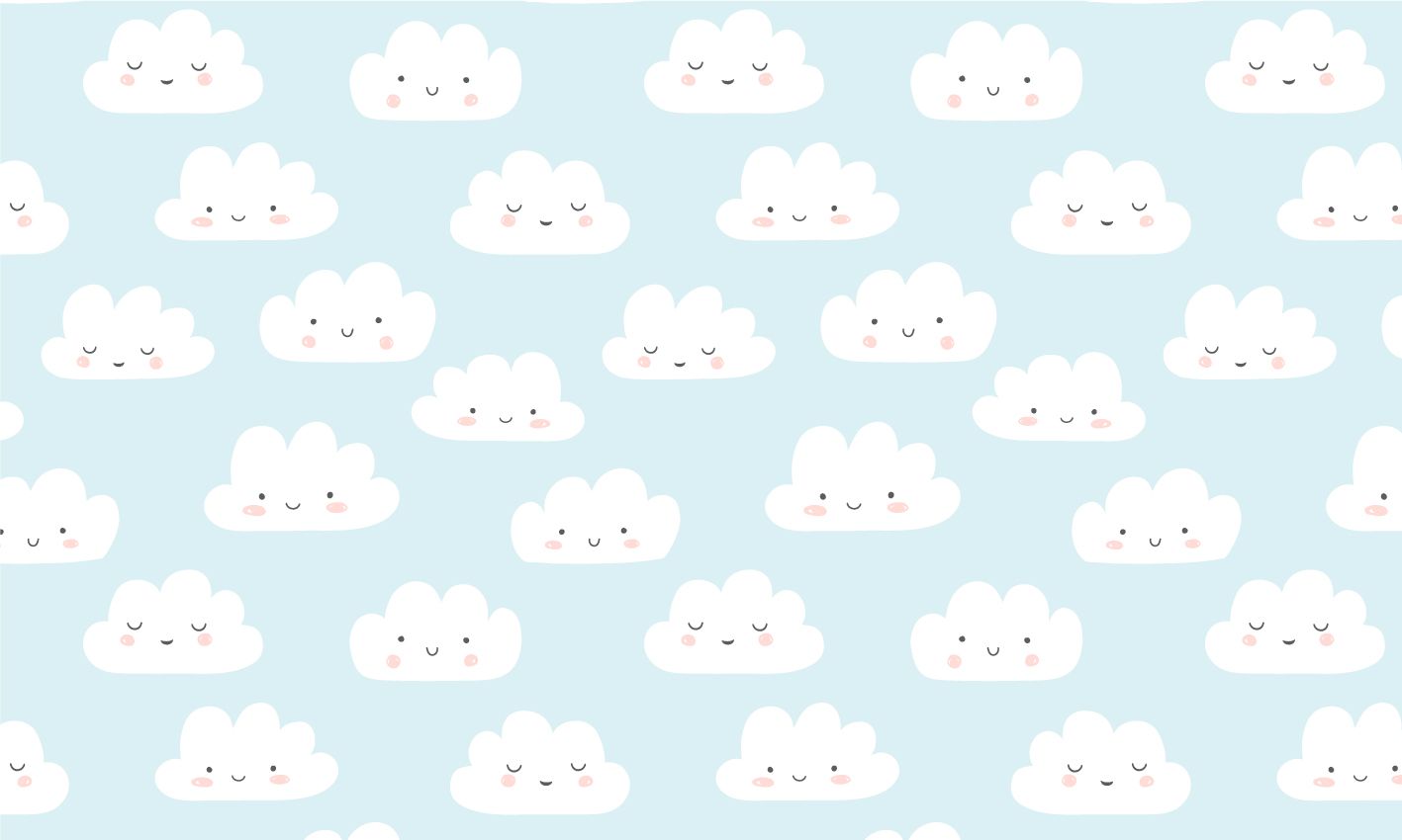 Kawaii Clouds Wallpapers - Wallpaper Cave