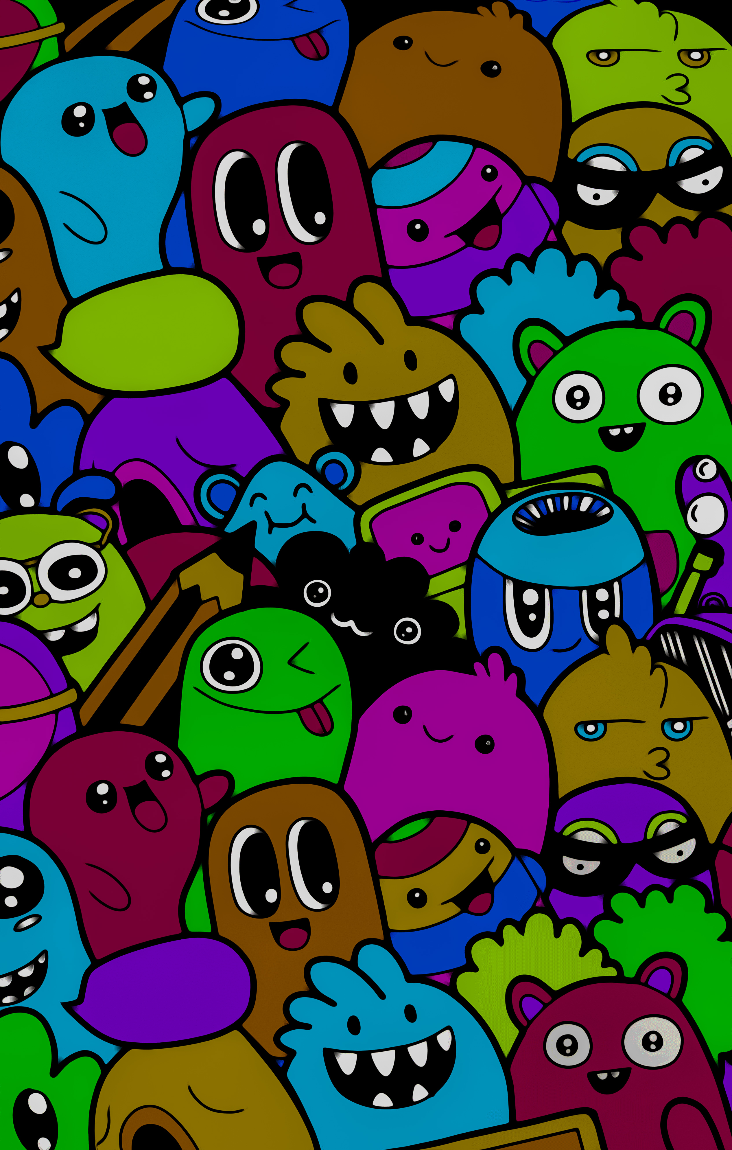 Cartoon Design Wallpapers - Wallpaper Cave