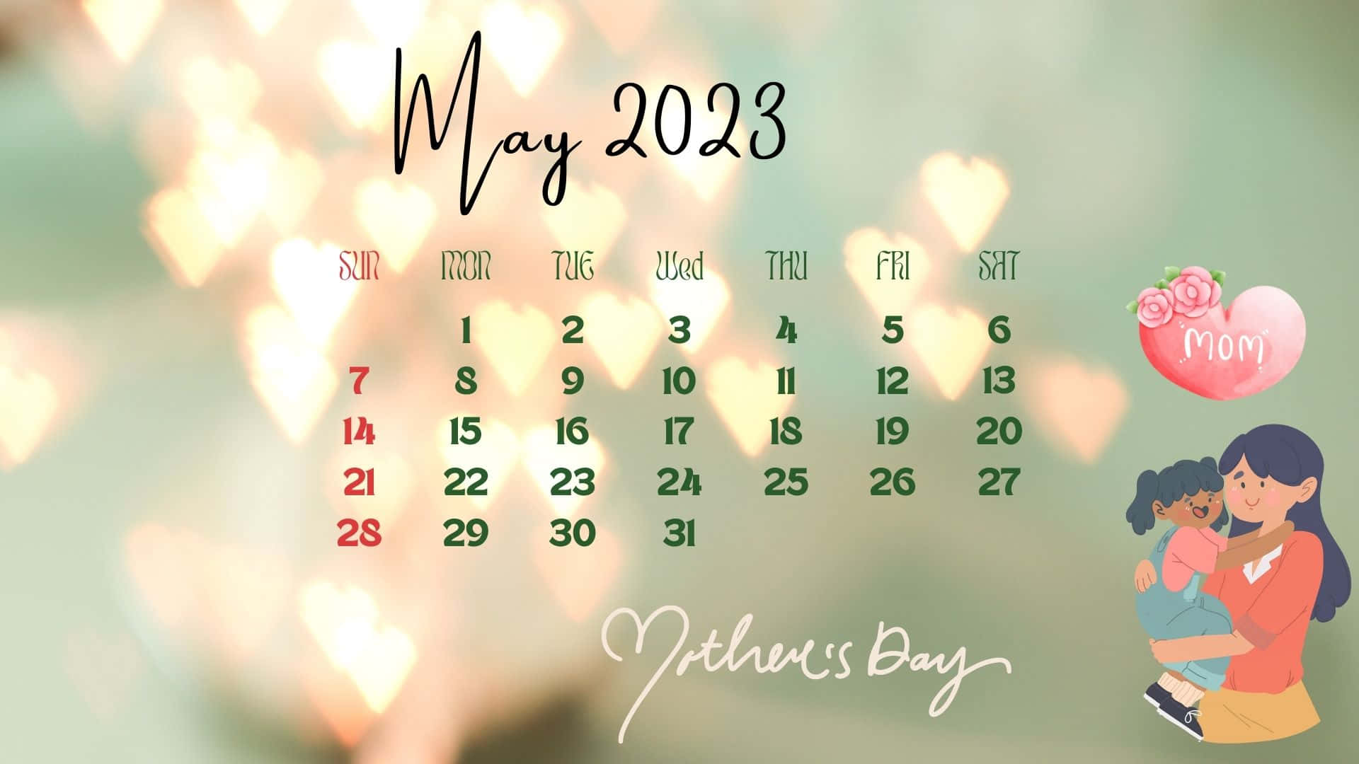 May 2023 Calendar Wallpapers - Wallpaper Cave