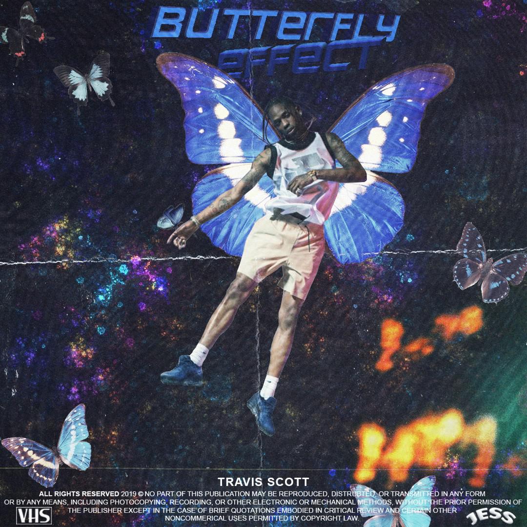 Travis Scott Butterfly Effect Wallpapers - Wallpaper Cave