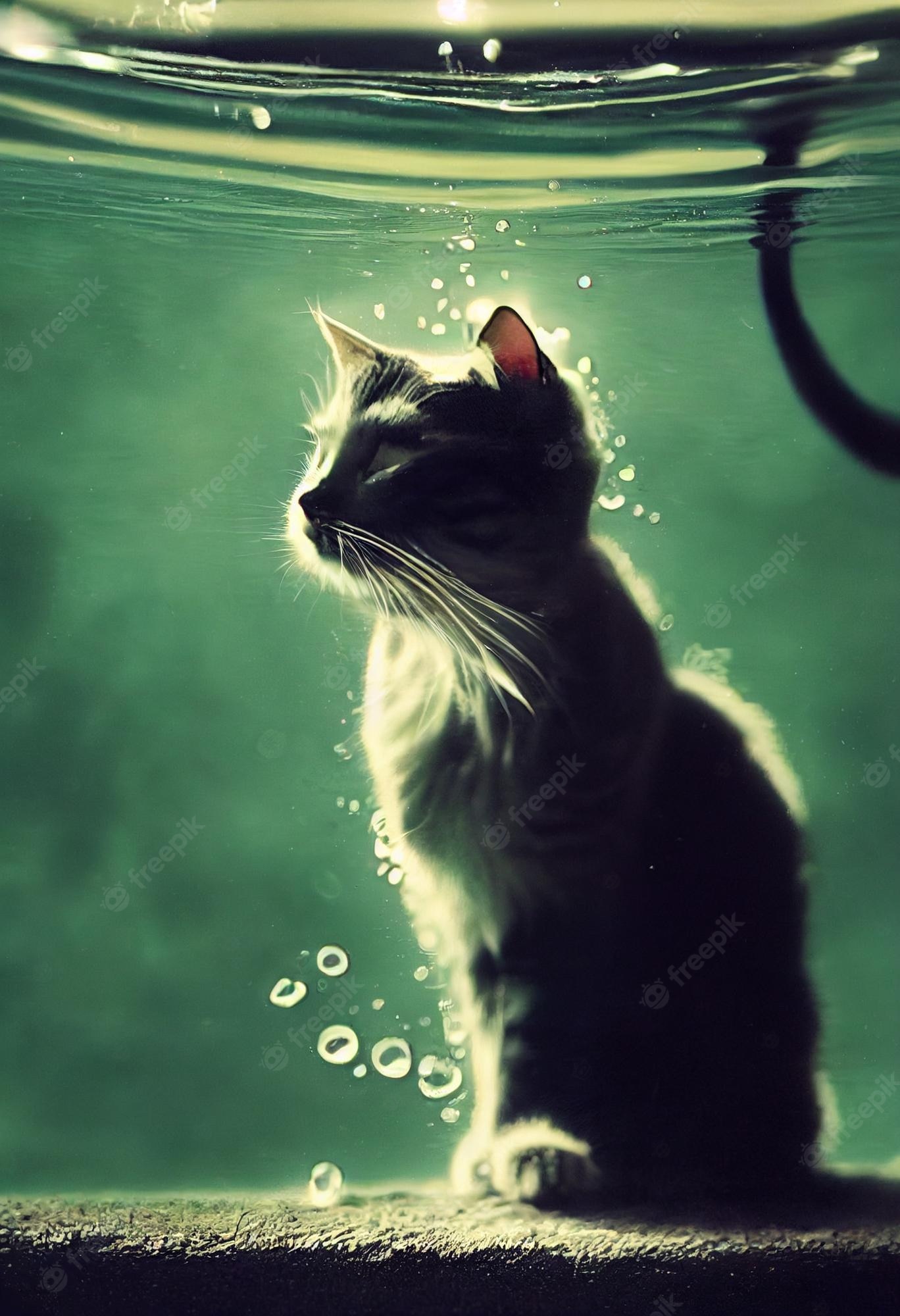 Water Cat Wallpapers - Wallpaper Cave