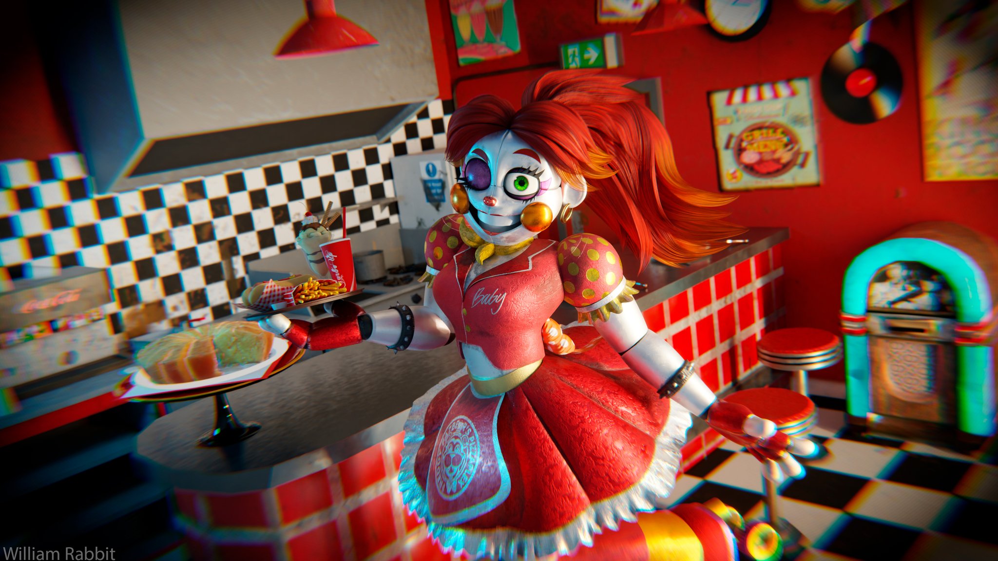 Circus Baby And Glamrock Freddy Wallpapers - Wallpaper Cave