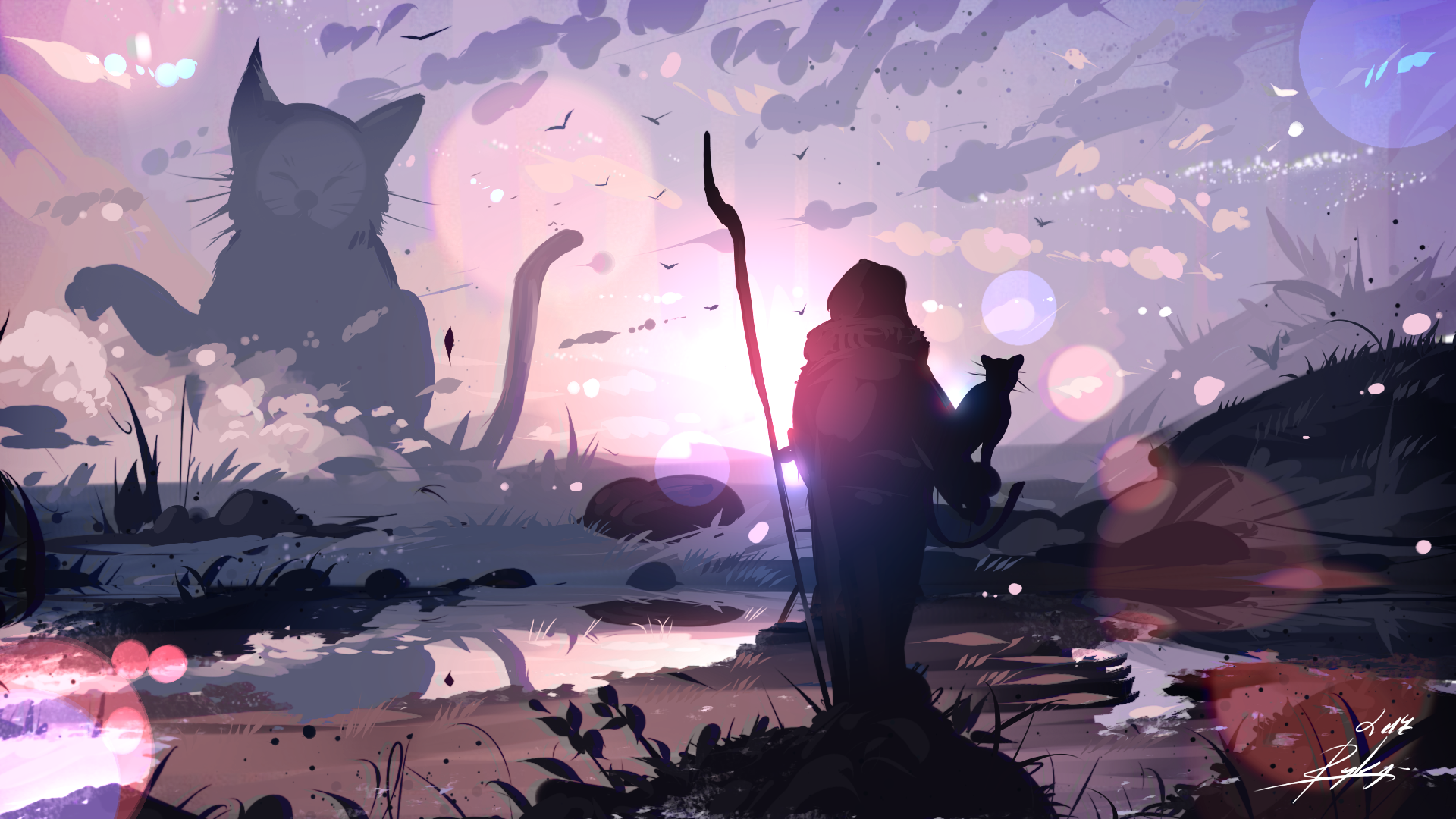 Cats Fantasy Wallpapers - Wallpaper Cave