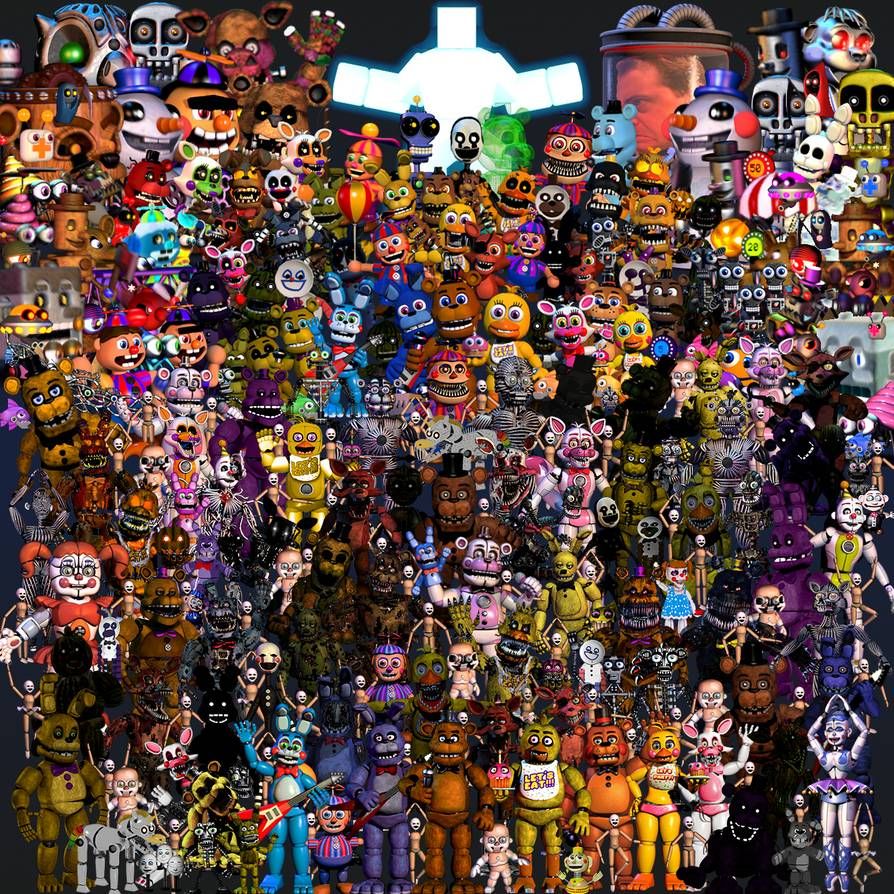 All FNAF Characters Wallpapers - Wallpaper Cave