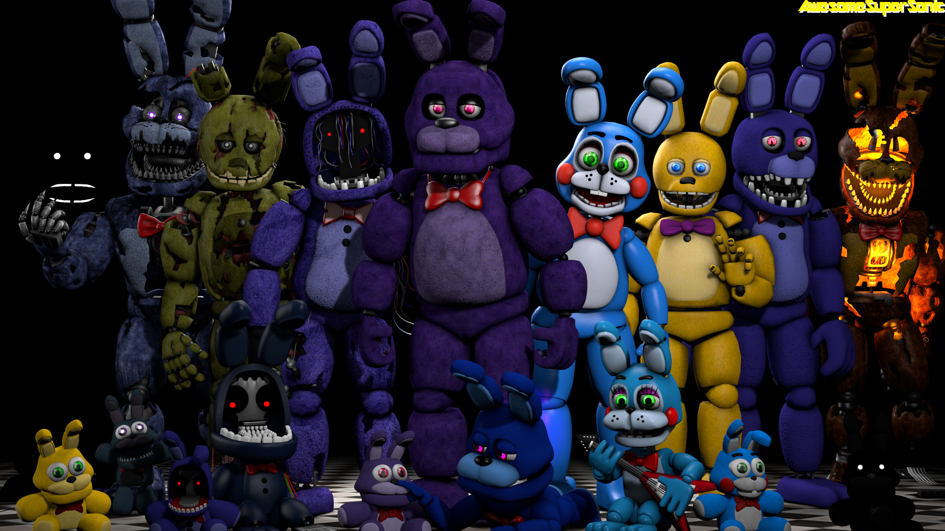 All FNAF Characters Wallpapers - Wallpaper Cave