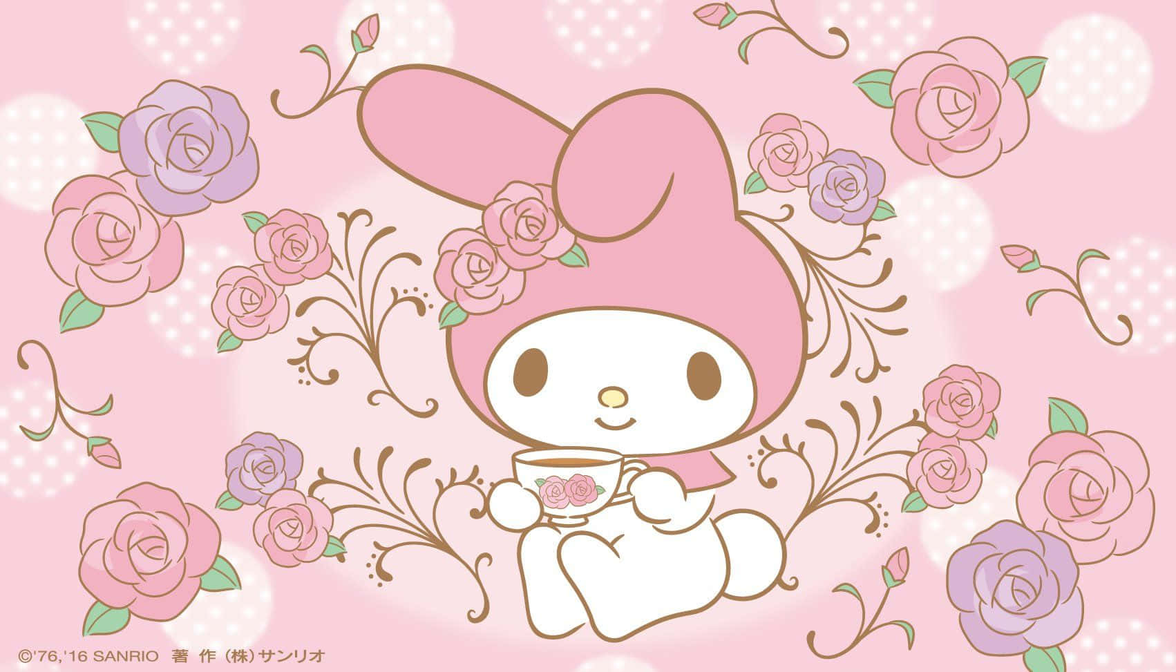 My Melody Desktop Aesthetic Wallpapers - Wallpaper Cave