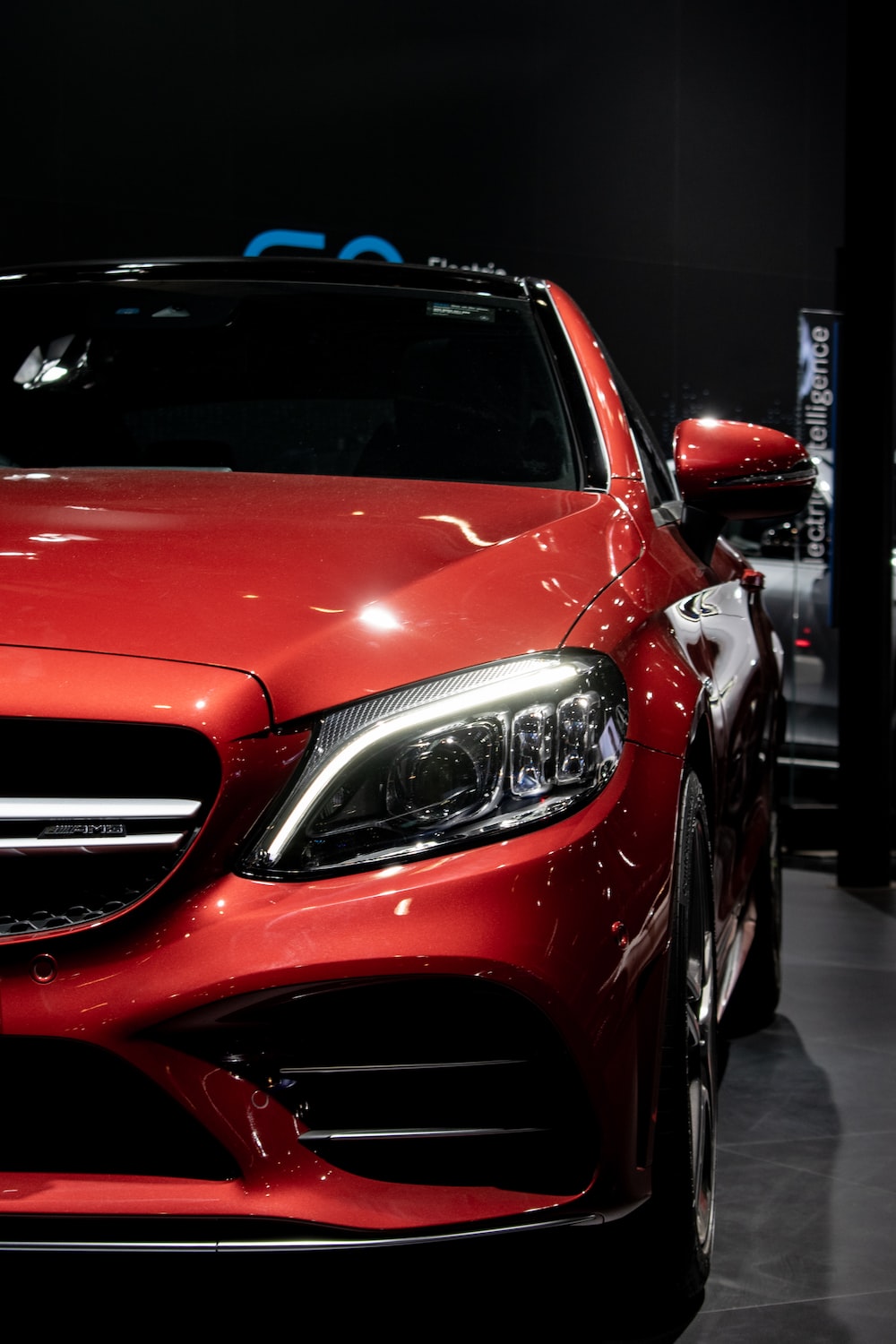 Mercedes Benz C Class Red Wallpaper
