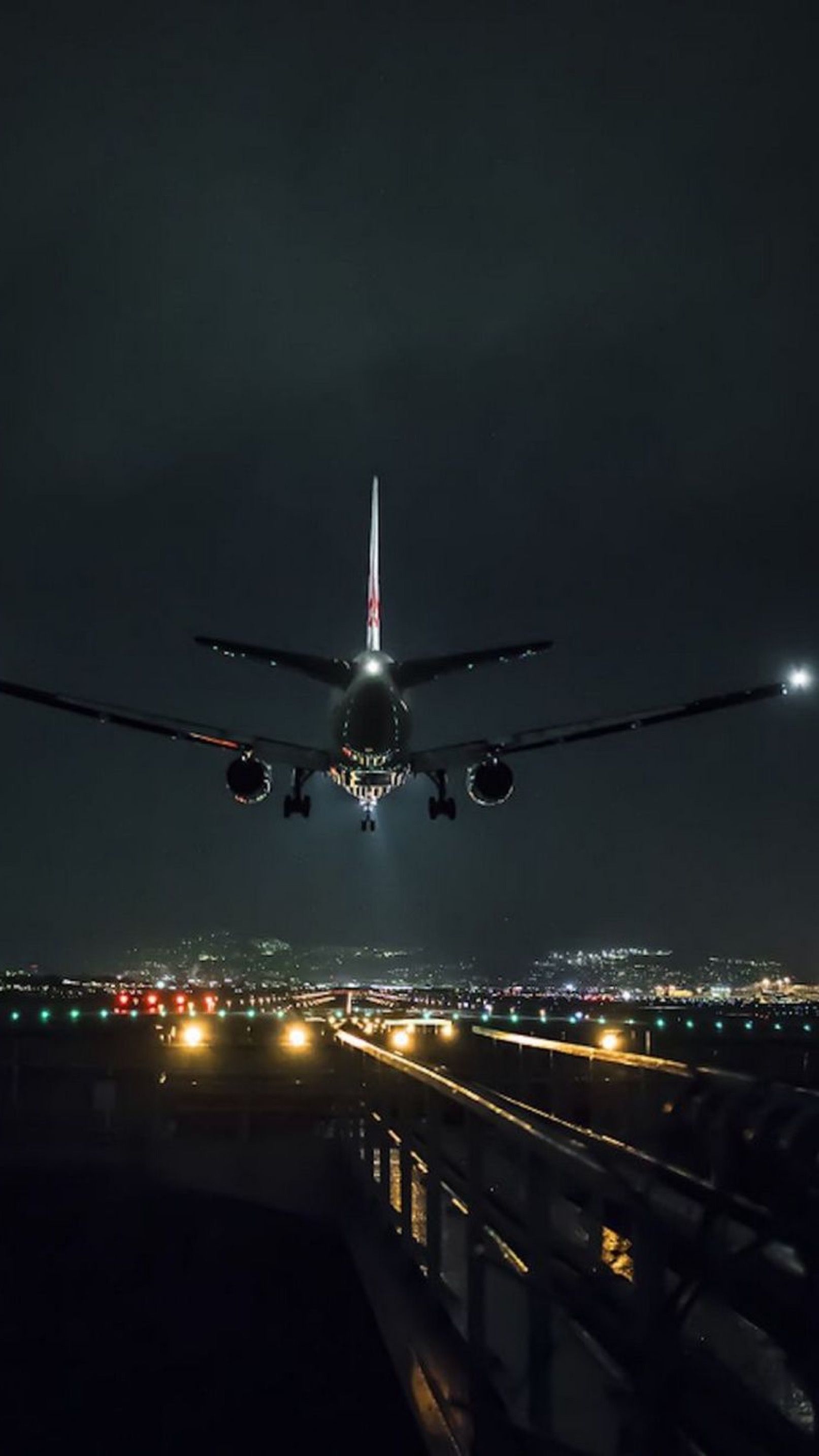 Airplane Night Wallpapers - Wallpaper Cave