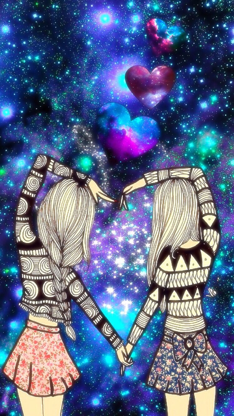 BFF Hearts Wallpapers - Wallpaper Cave