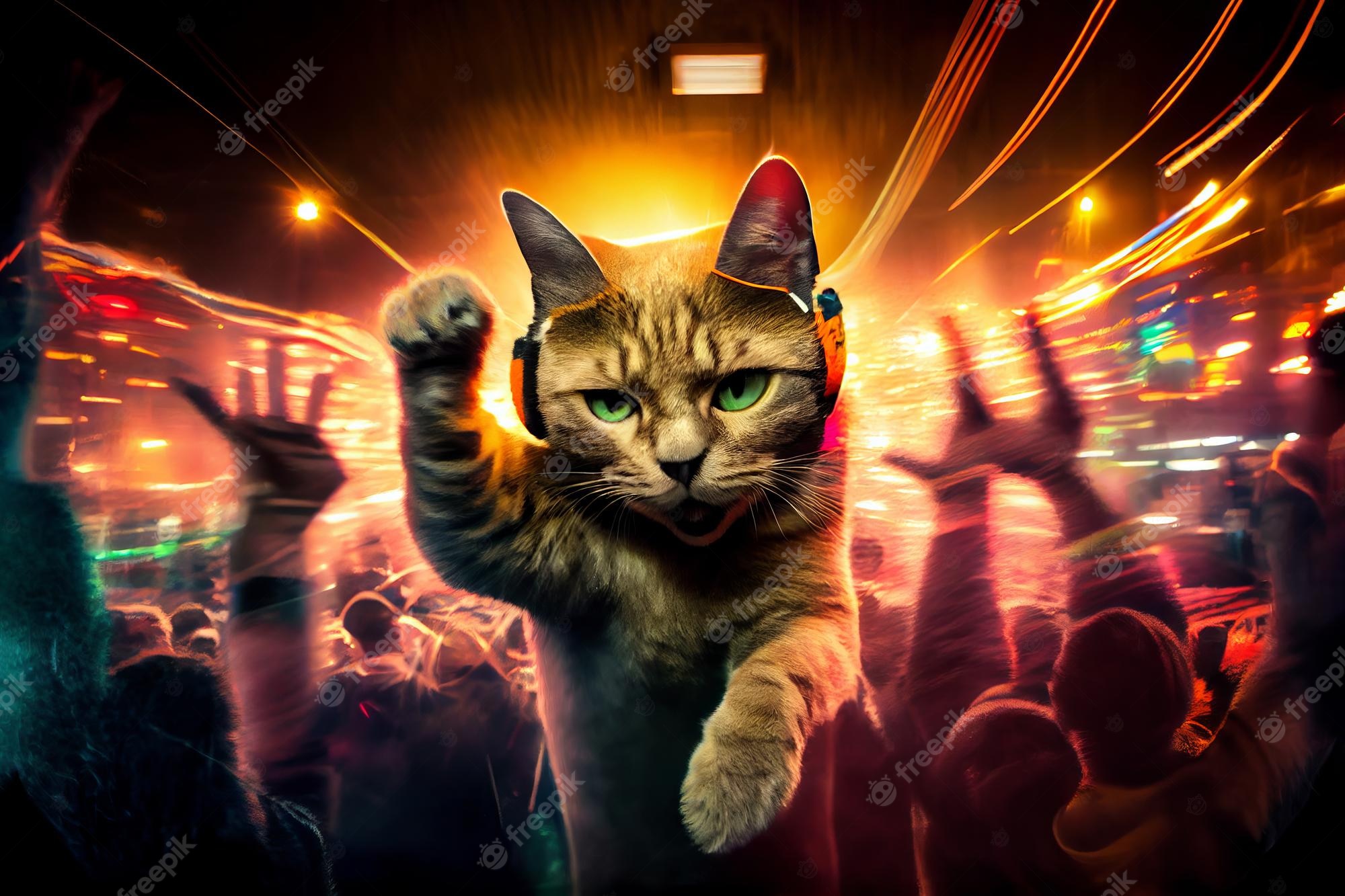 Cat DJ Wallpapers - Wallpaper Cave