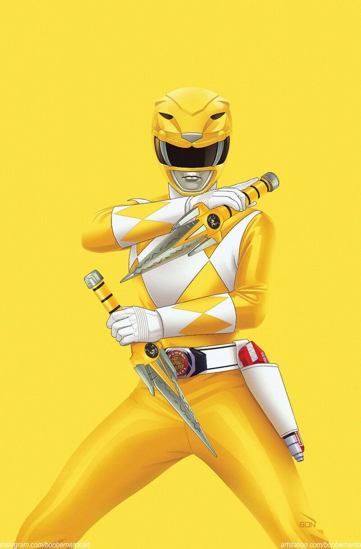 Yellow Power Ranger Wallpapers - Wallpaper Cave