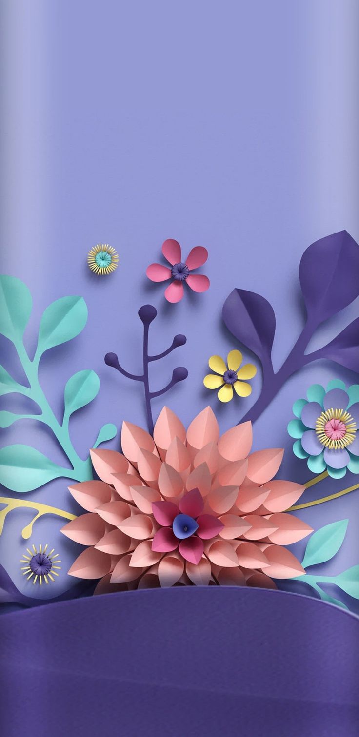 Paper Flowers Wallpapers - Wallpaper Cave
