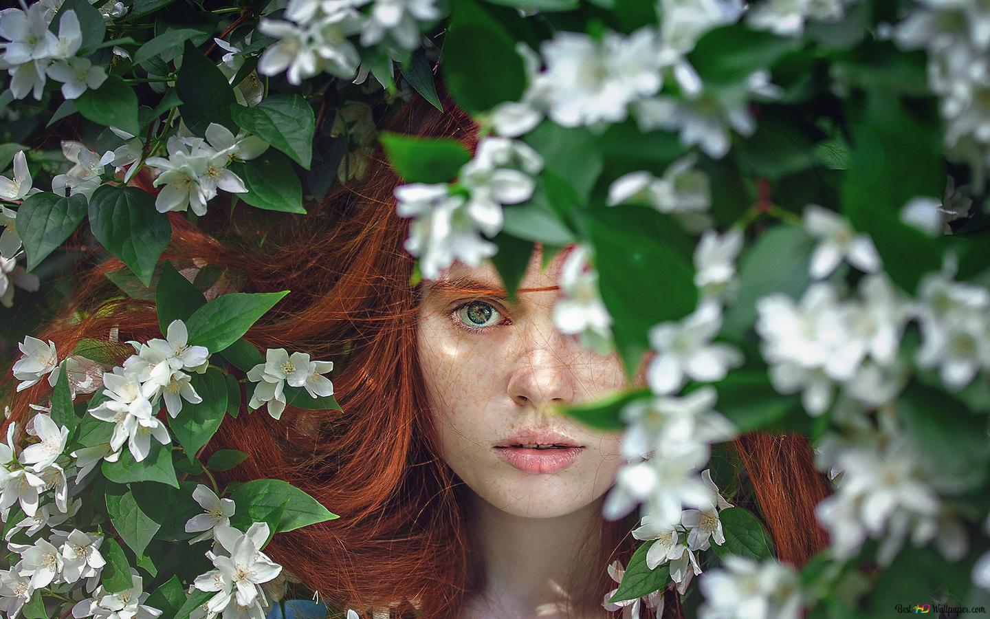 Spring Ginger Girl Wallpapers - Wallpaper Cave