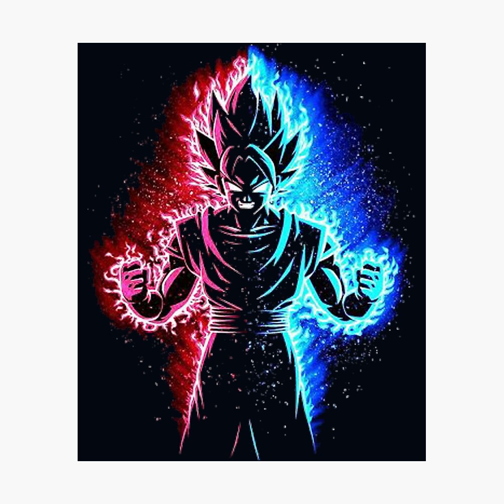 Goku Blue And Red Wallpapers - Wallpaper Cave