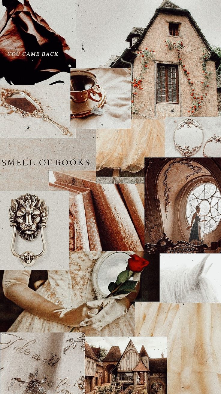 Beauty And The Beast Collage Wallpapers - Wallpaper Cave