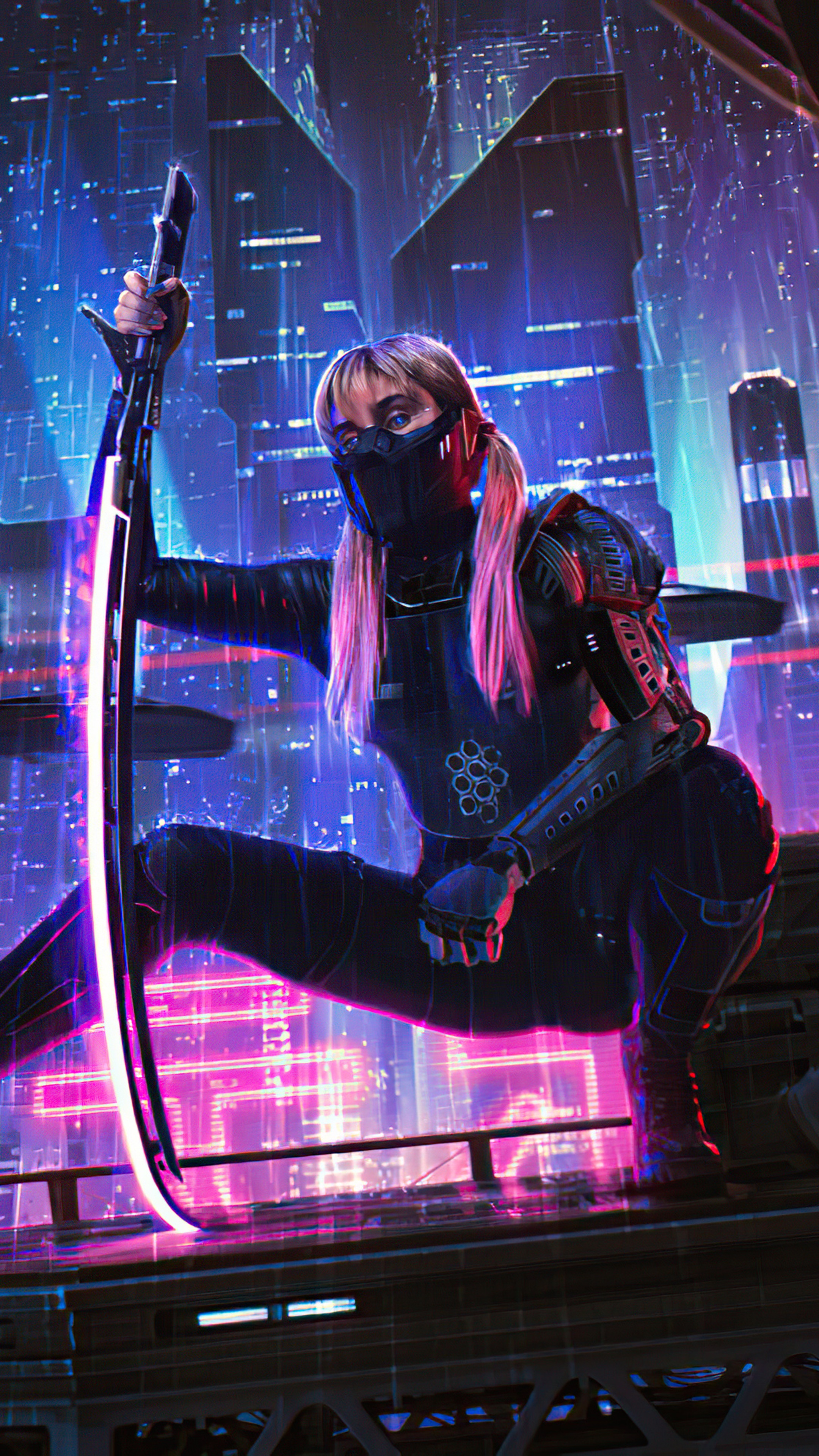 Neon Warrior Wallpapers - Wallpaper Cave