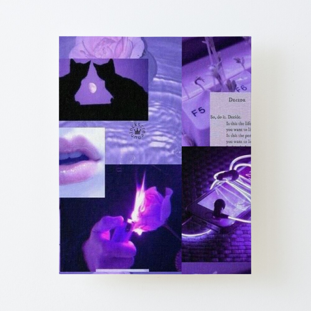 Dark Purple Collage Wallpapers - Wallpaper Cave