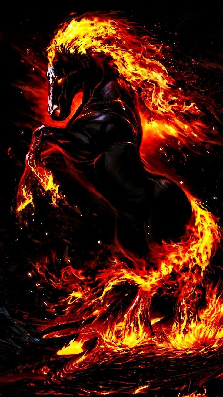 Ghost Rider Horse Wallpaper
