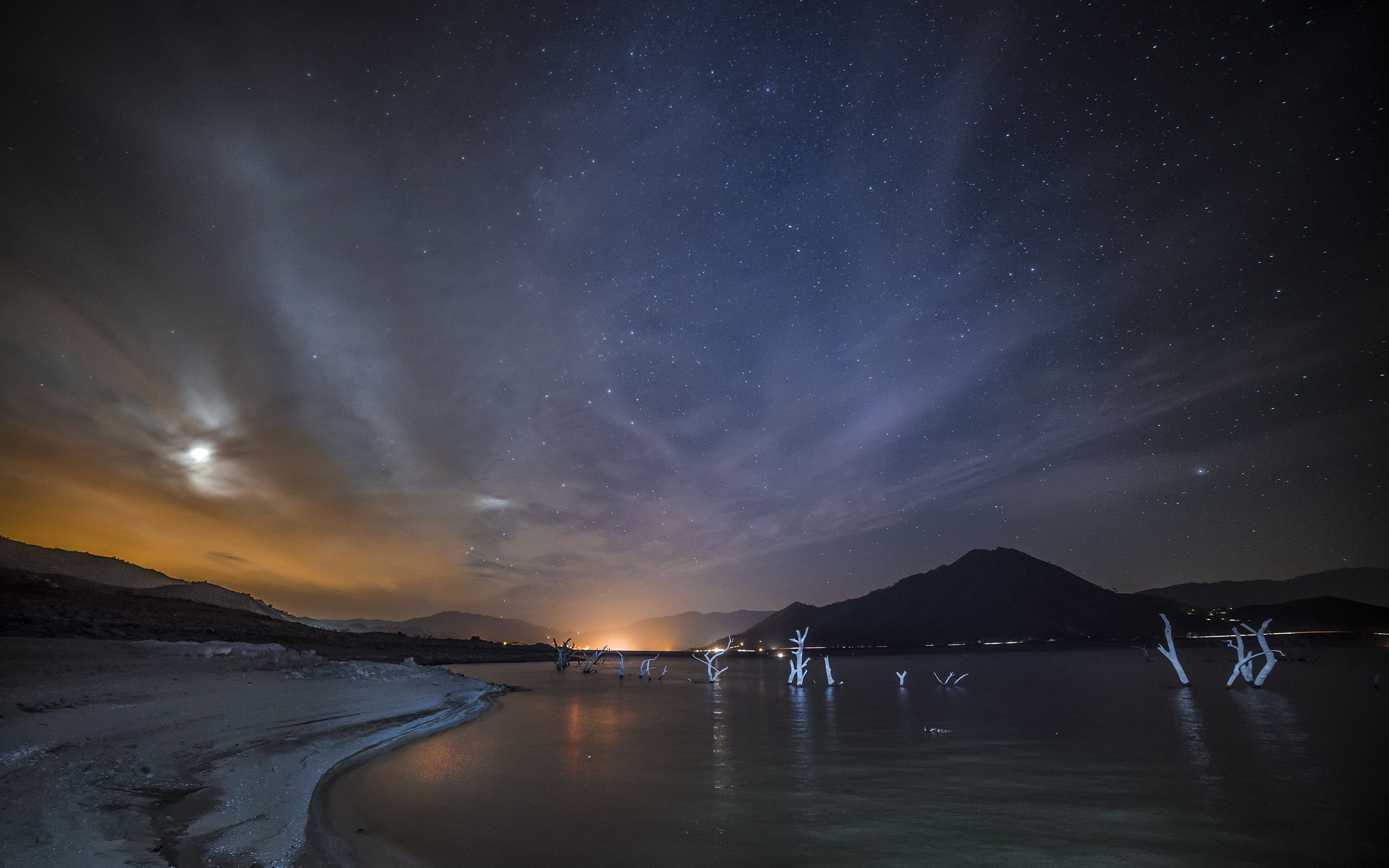 Night Sky PC Wallpapers - Wallpaper Cave