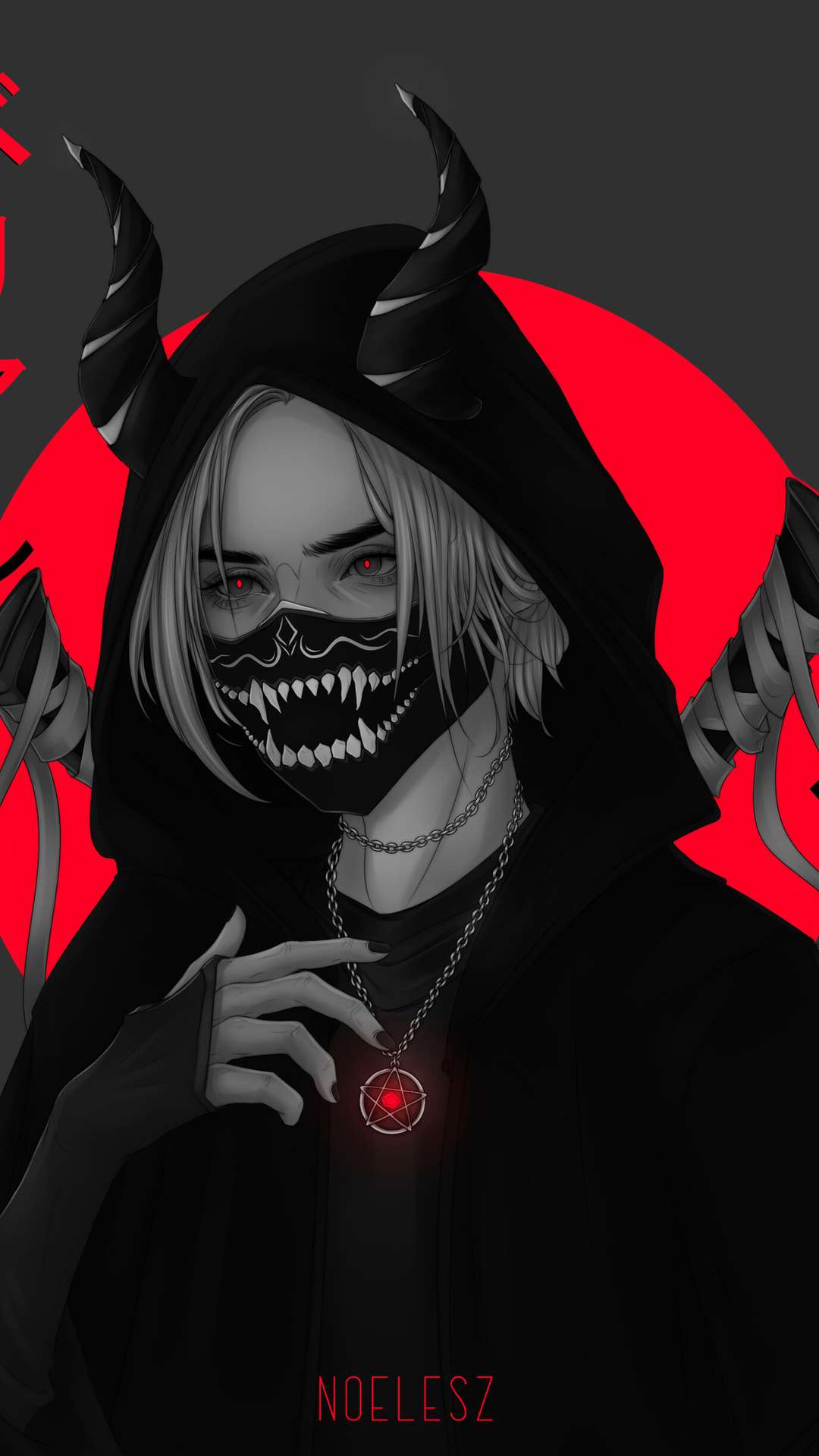 Anime Dark Red Wallpapers - Wallpaper Cave