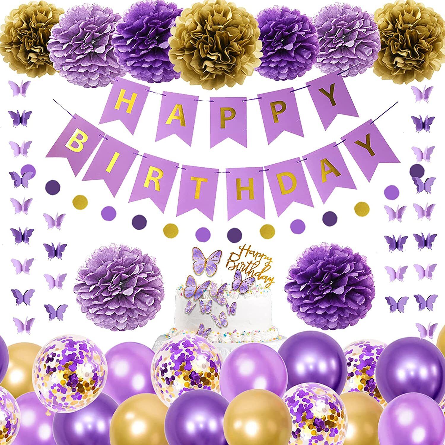 Purple Birthday Wallpapers - Wallpaper Cave